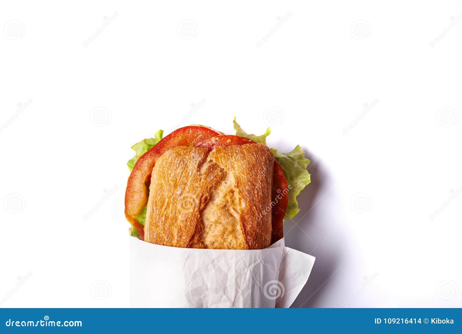 Deli sandwich. top view stock photo. Image of italian - 109216414