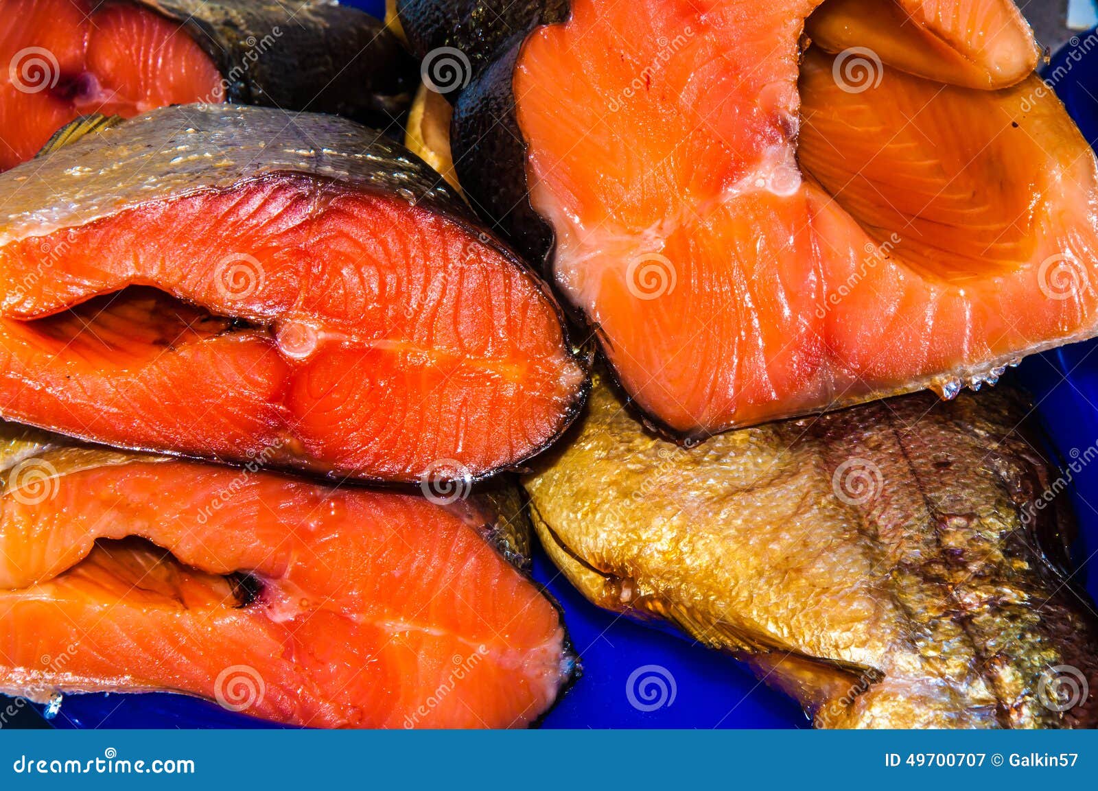 Delicacy fish stock image. Image of diet, lunch, fish - 49700707