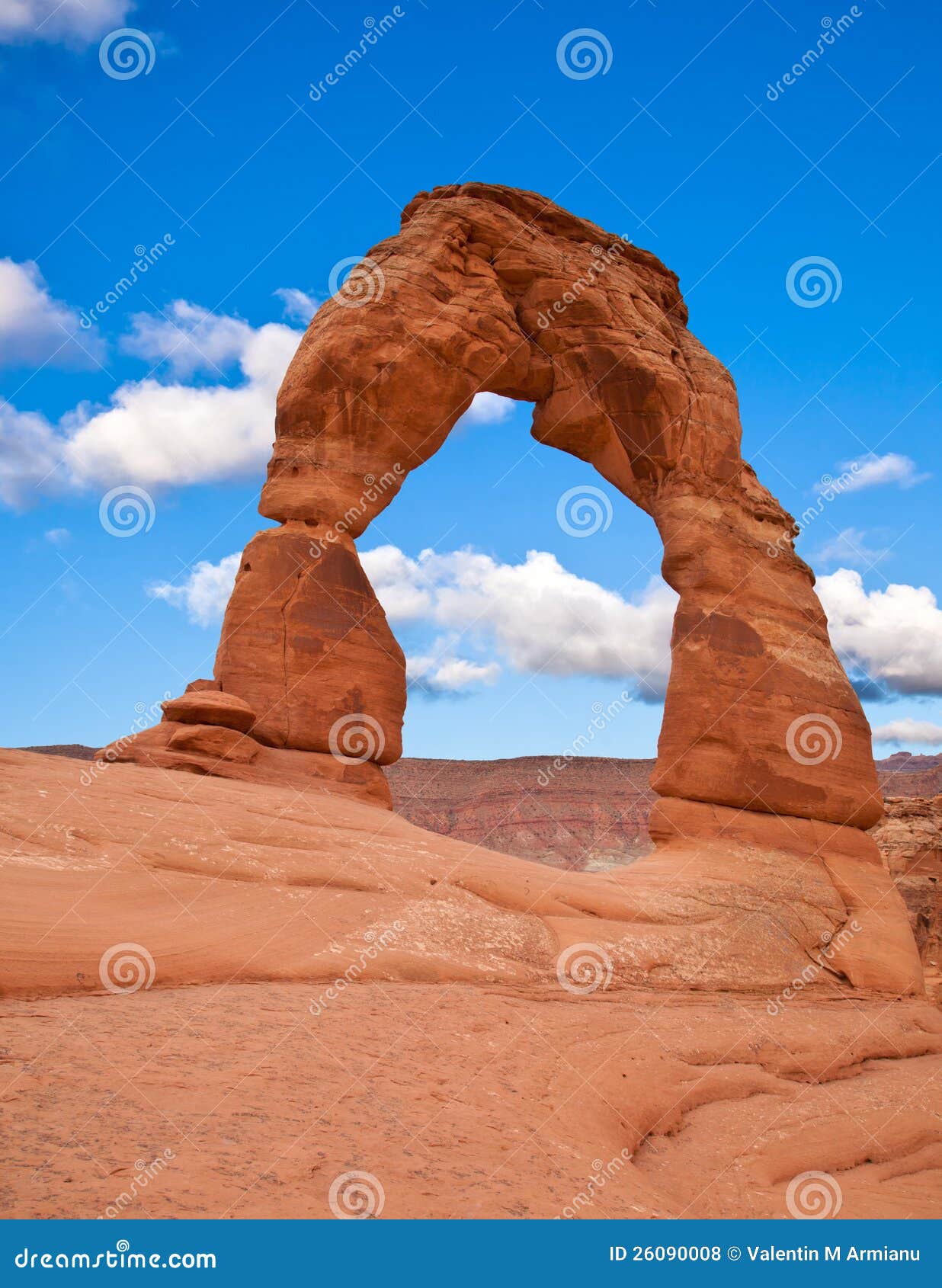 Delicate Arch. Arches National Park Stock Photo - Image of southwest ...