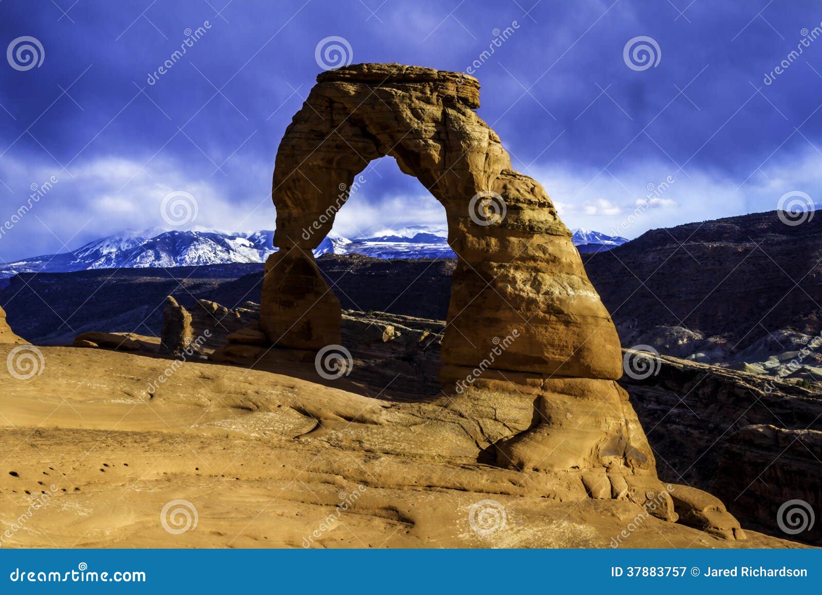 Delicate Arch.dng stock image. Image of southwest, climbing - 37883757