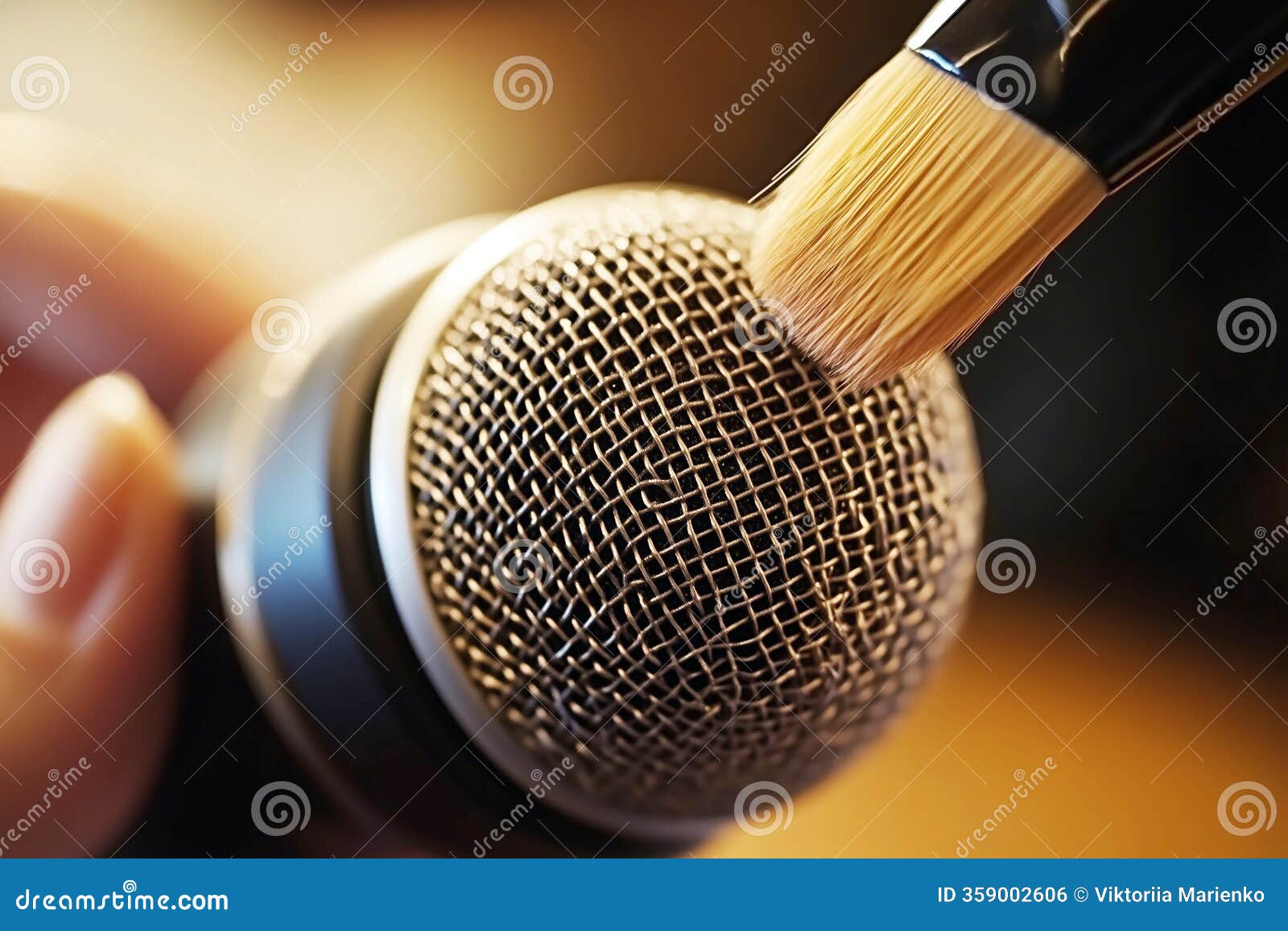 Delicate ASMR Trigger: Tactile Microphone Brushing, Sensory Therapy and ...