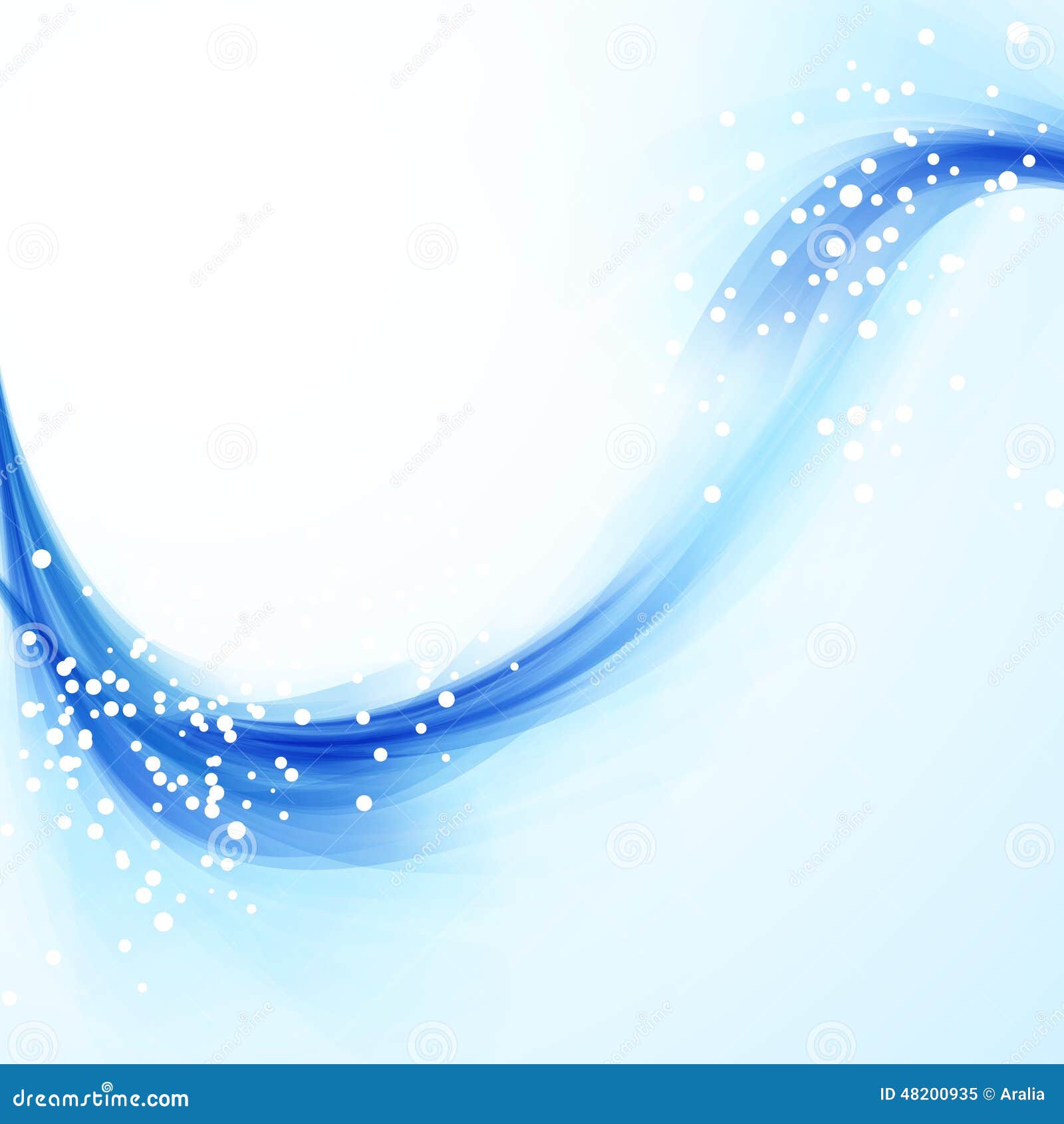 Delicate blue background stock vector. Illustration of energy - 48200935