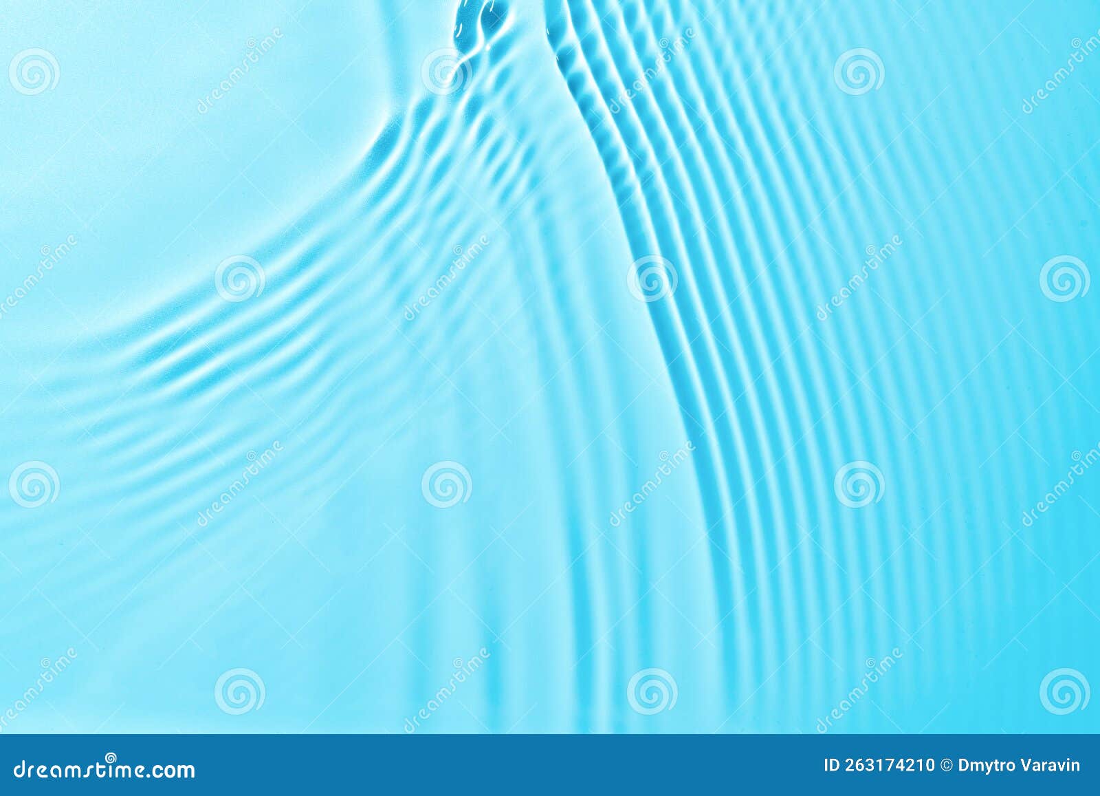 Delicate Blue Water Texture Mockup Background with Light Reflection ...