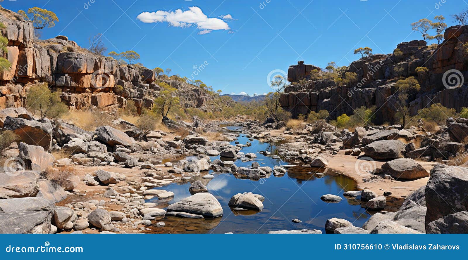 The Delicate Brushstrokes that Capture the Movement of a Flowing River ...