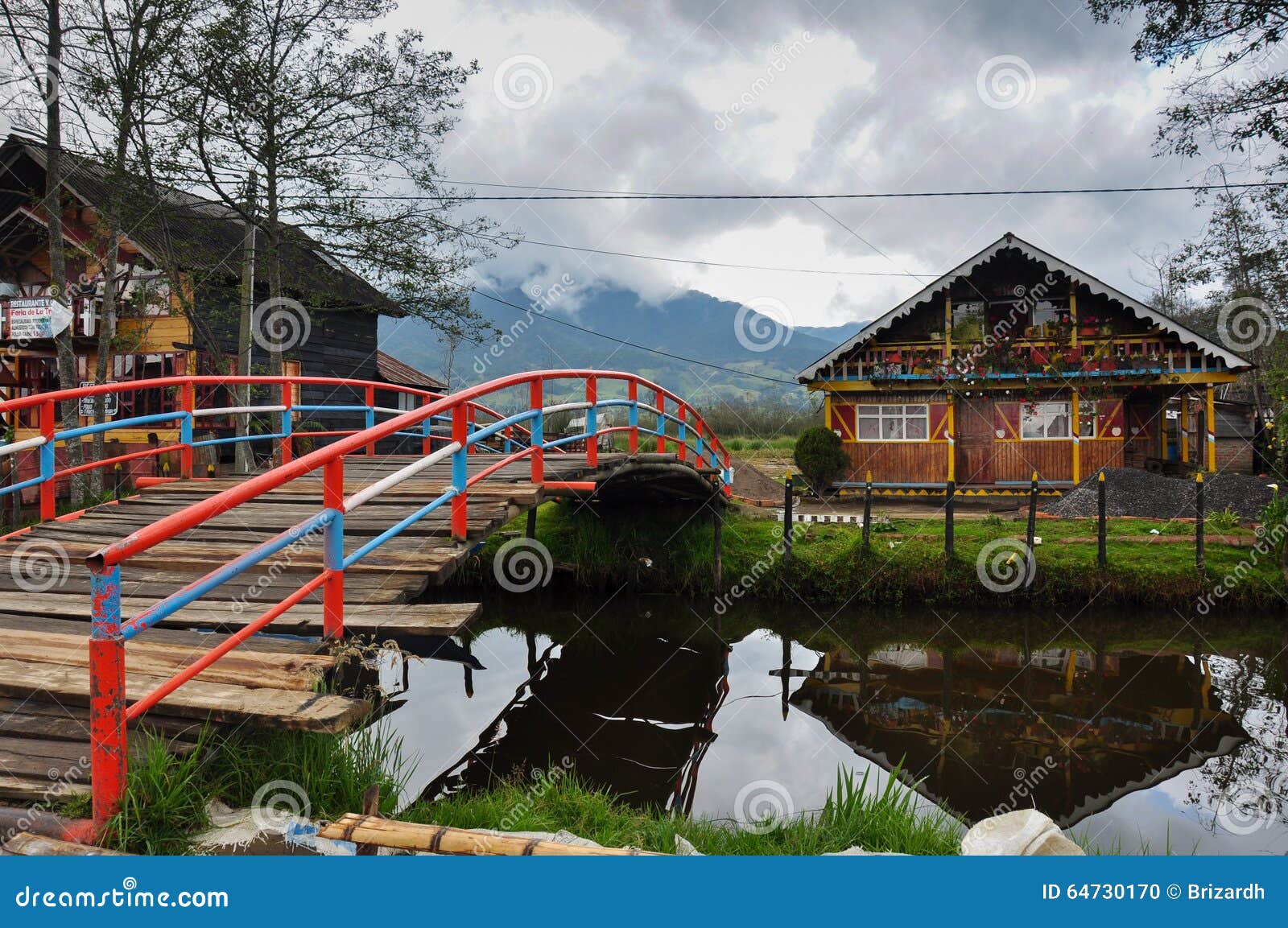 Delicate & Colorful Laguna La Cocha, Colombia Stock Photo - Image of ...