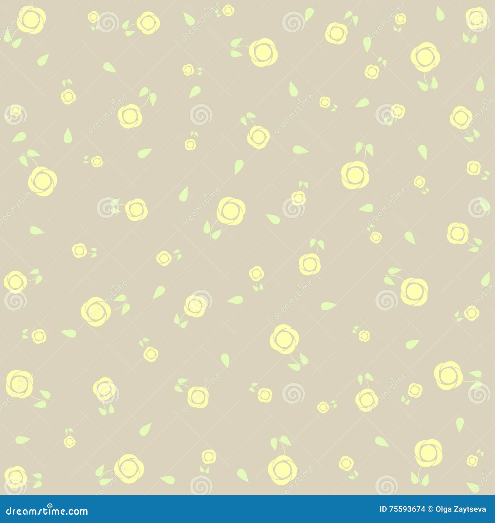 Delicate Floral Background. Stock Illustration - Illustration of ...