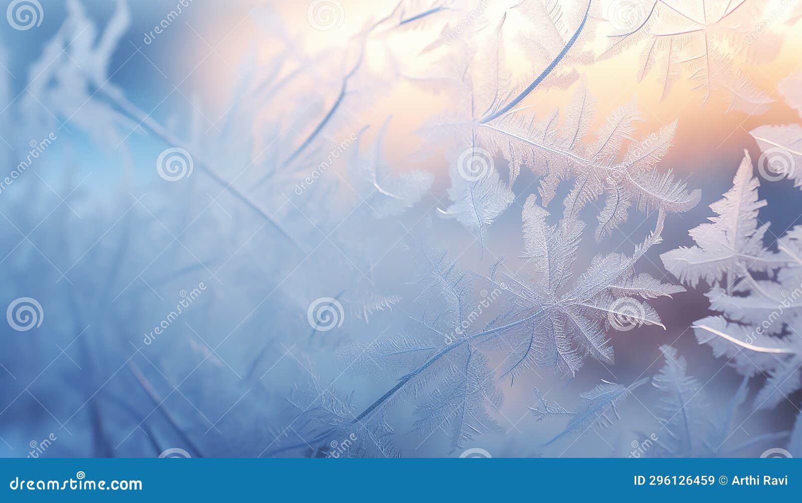 A Window Pane on a Chilly Winter Morning Stock Illustration ...