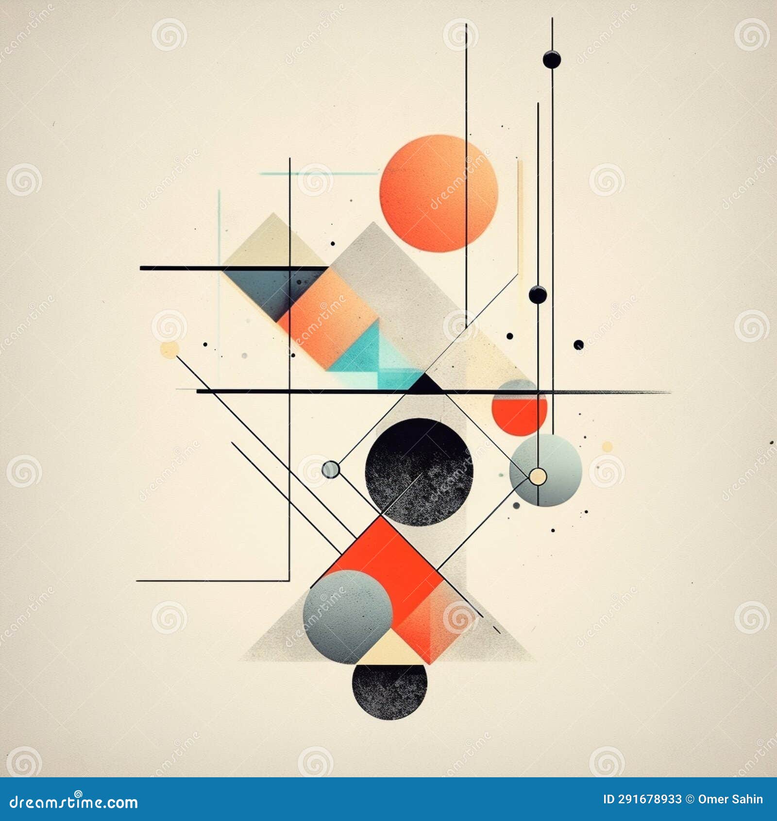 Delicate Geometry stock image. Image of geometry, minimalism - 291678933