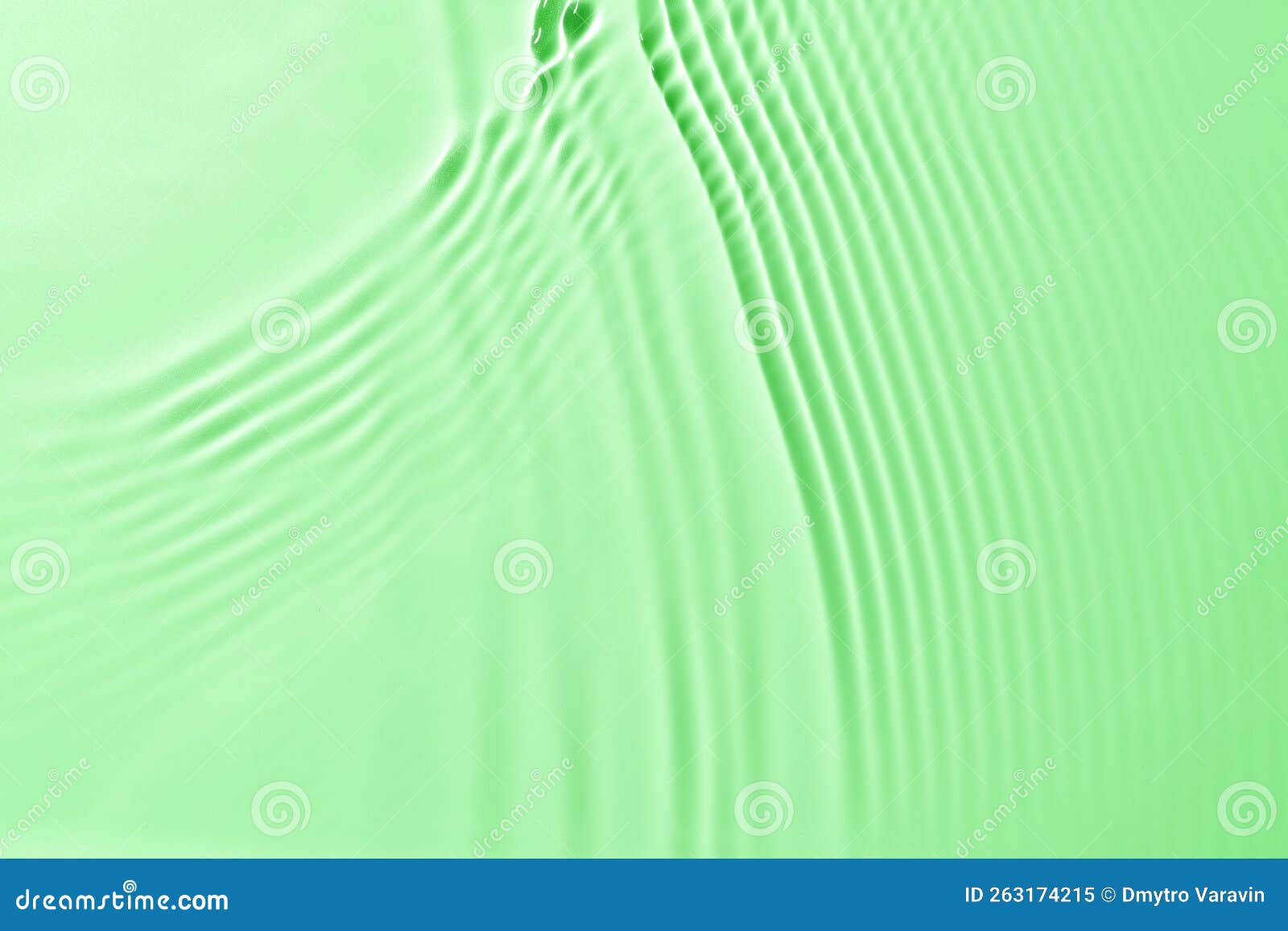 Delicate Green Water Texture Mockup Background with Light Reflection ...
