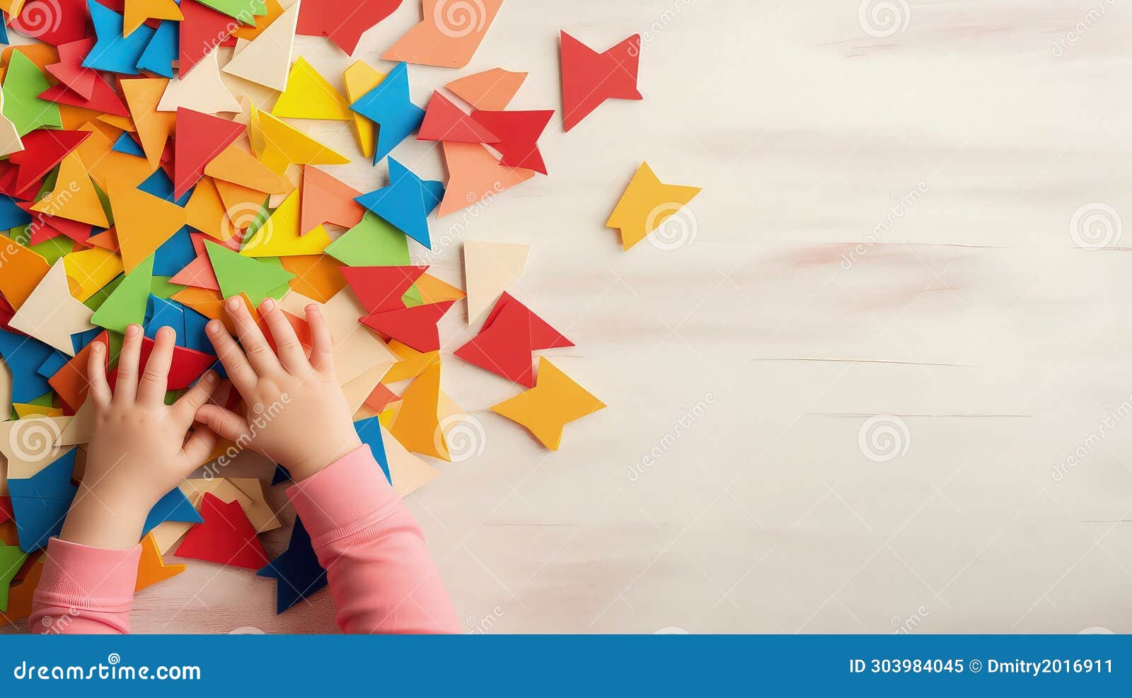 Delicate Hands Feel the Softness of a Fluffy Sensory Rug, Providing a ...