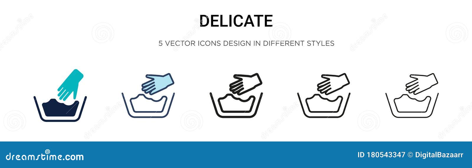 Delicate Icon in Filled, Thin Line, Outline and Stroke Style. Vector ...