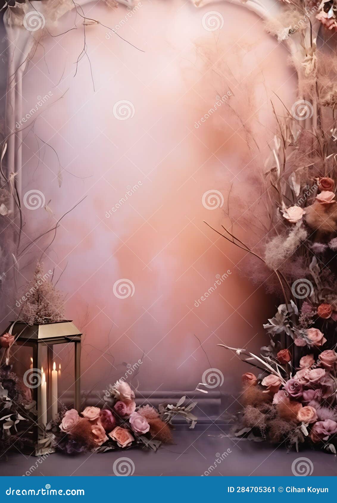 Delicate Invitation Backdrops Stock Illustration - Illustration of ...