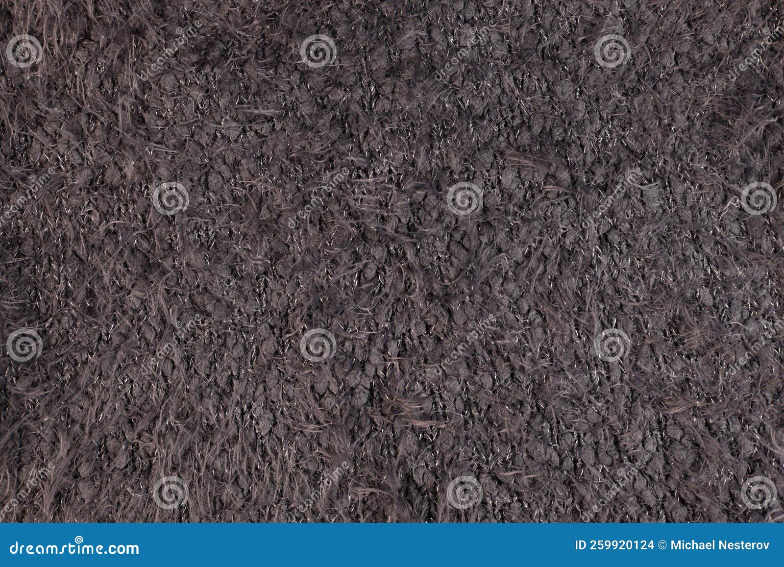 Delicate Knitted Texture Background of Fluffy Gray Yarn Stock Photo ...