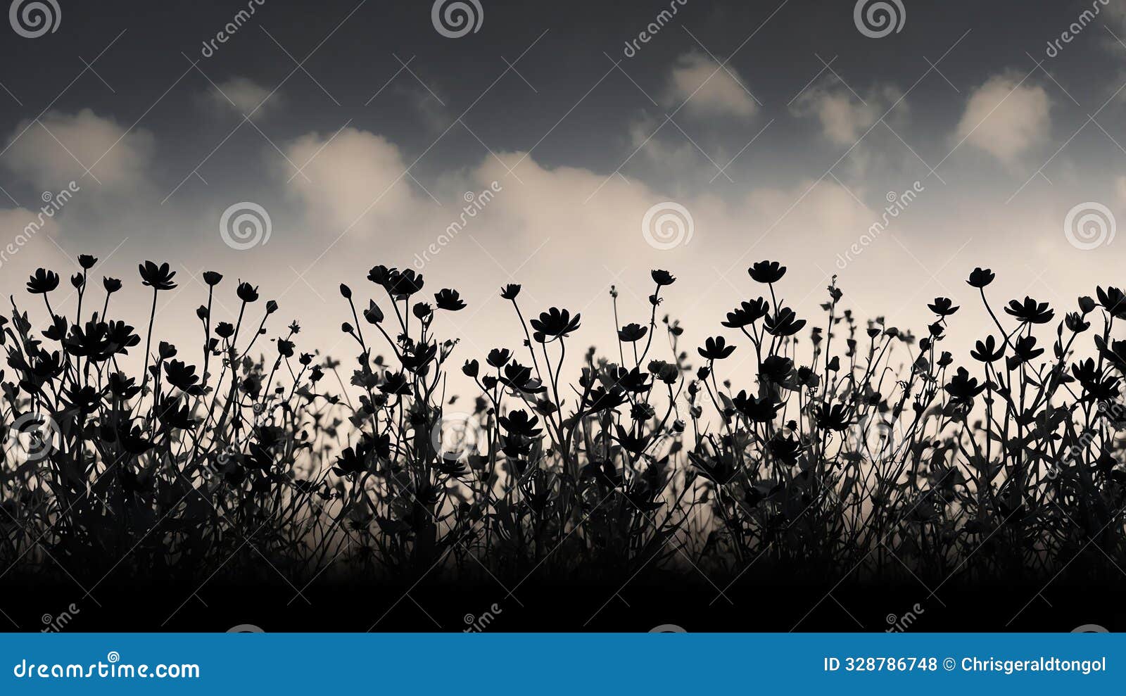 A Delicate Minimalist Narrow Floral Pattern Border Sty Ai Generated ...