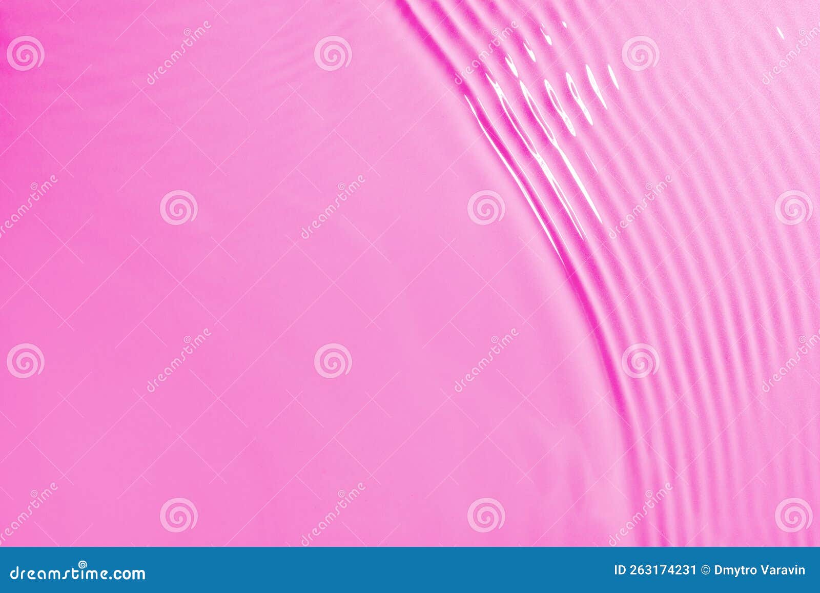 Delicate Pink Water Texture Mockup Background with Light Reflection ...