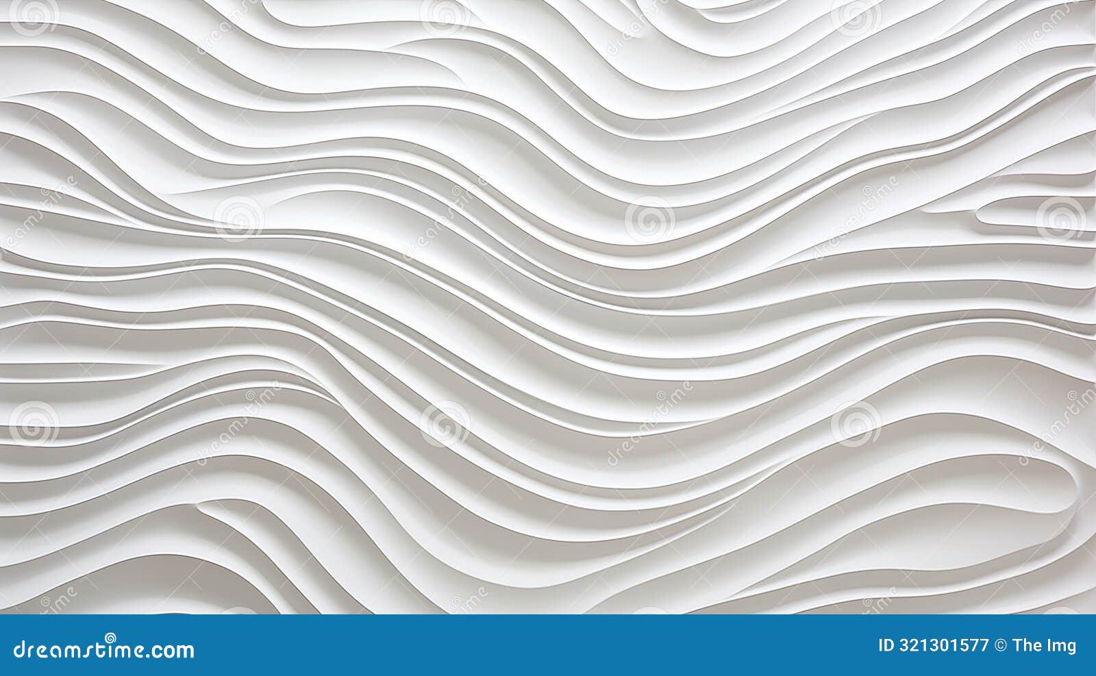 Delicate Plaster Wave Ai Generated Pattern Stock Image - Image of ...