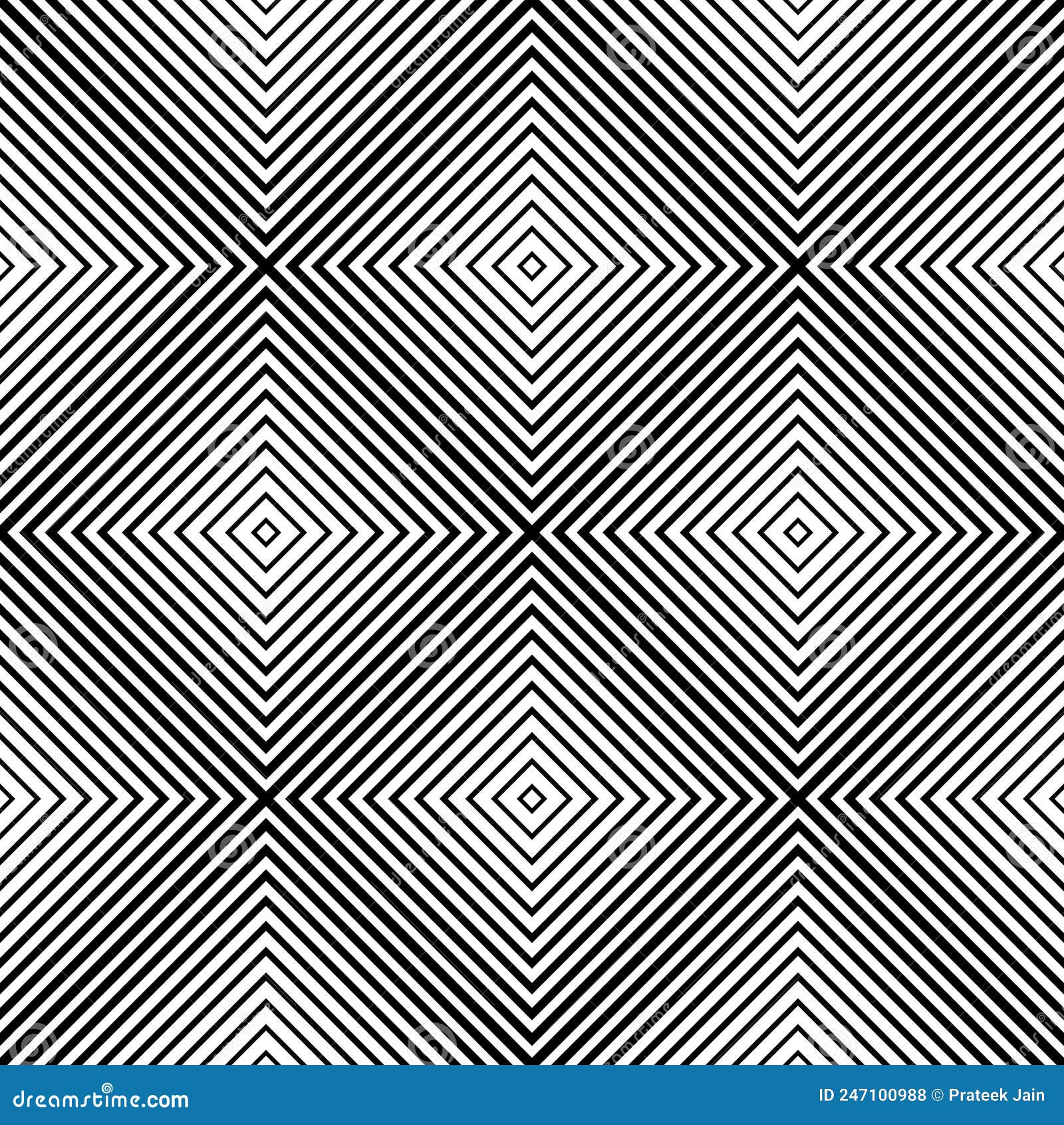 Geometric Lines Seamless Pattern. Intricate Striped Ornament. Line Art ...