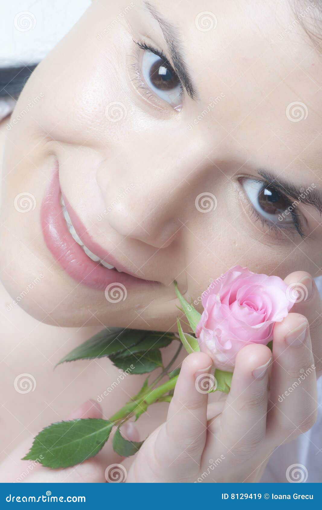 Delicate skin woman stock image. Image of beauty, person - 8129419