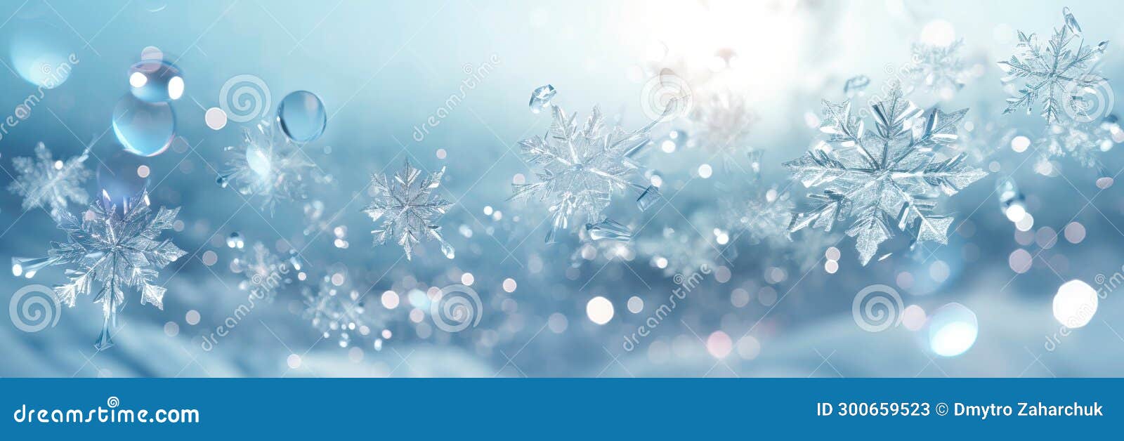 Delicate Snowflakes Dancing in the Air, Each One Unique and Adding To the Graceful of Winter ...