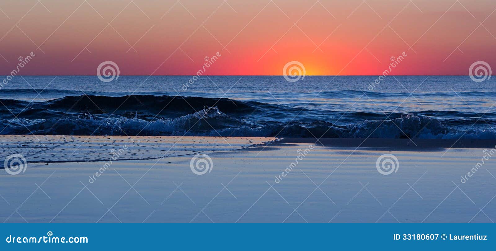 Delicate sunset stock image. Image of wave, shore, ground - 33180607