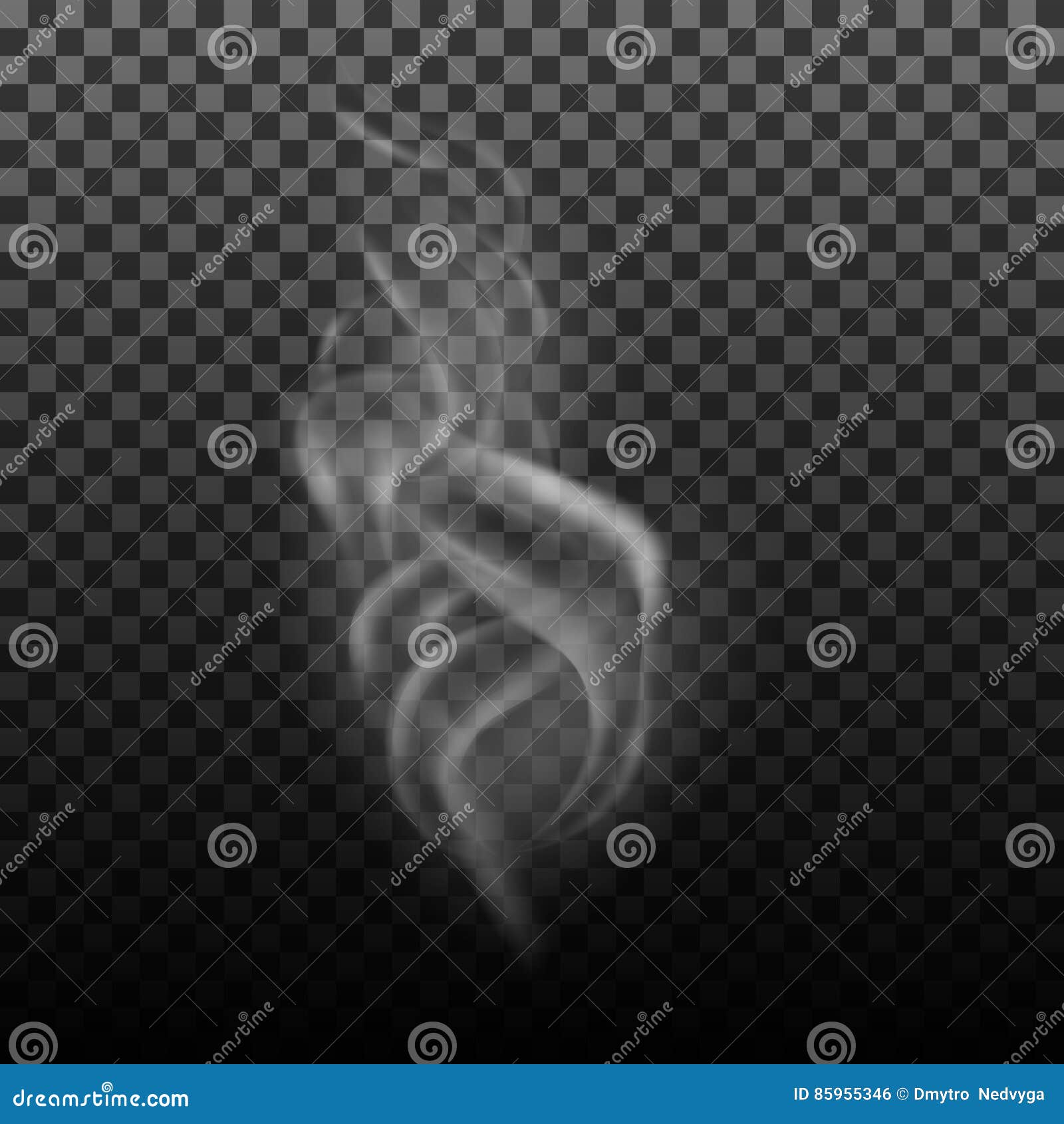 Realistic Smoke Clouds And Fire. Flame Blast, Explosion. Stream Of ...