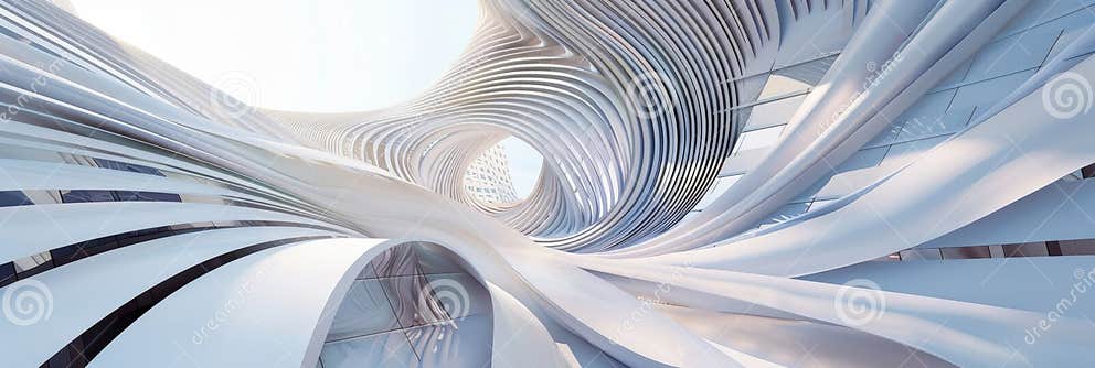 Delicate Wispy Lines Forming Soft Angles and Gentle Curves Stock Photo ...