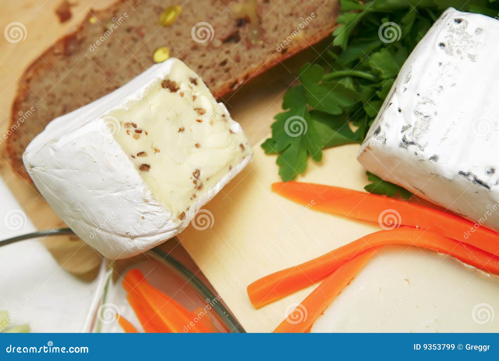 Delicatessen cheeses stock image. Image of traditional - 9353799