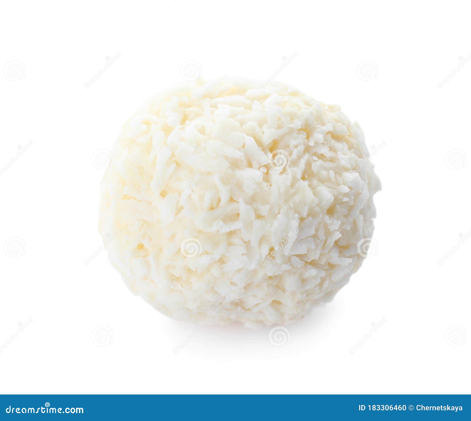 Delicioso Dulce De Chocolate Con Coco Aislado Foto de archivo - Imagen ...