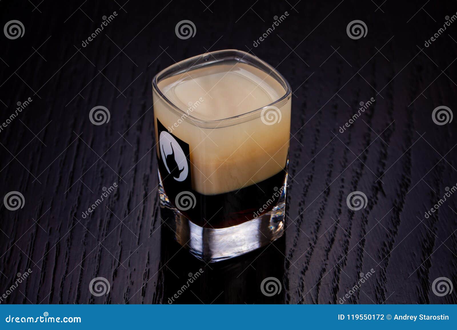 Delicious B-52 cocktail stock photo. Image of irish - 119550172