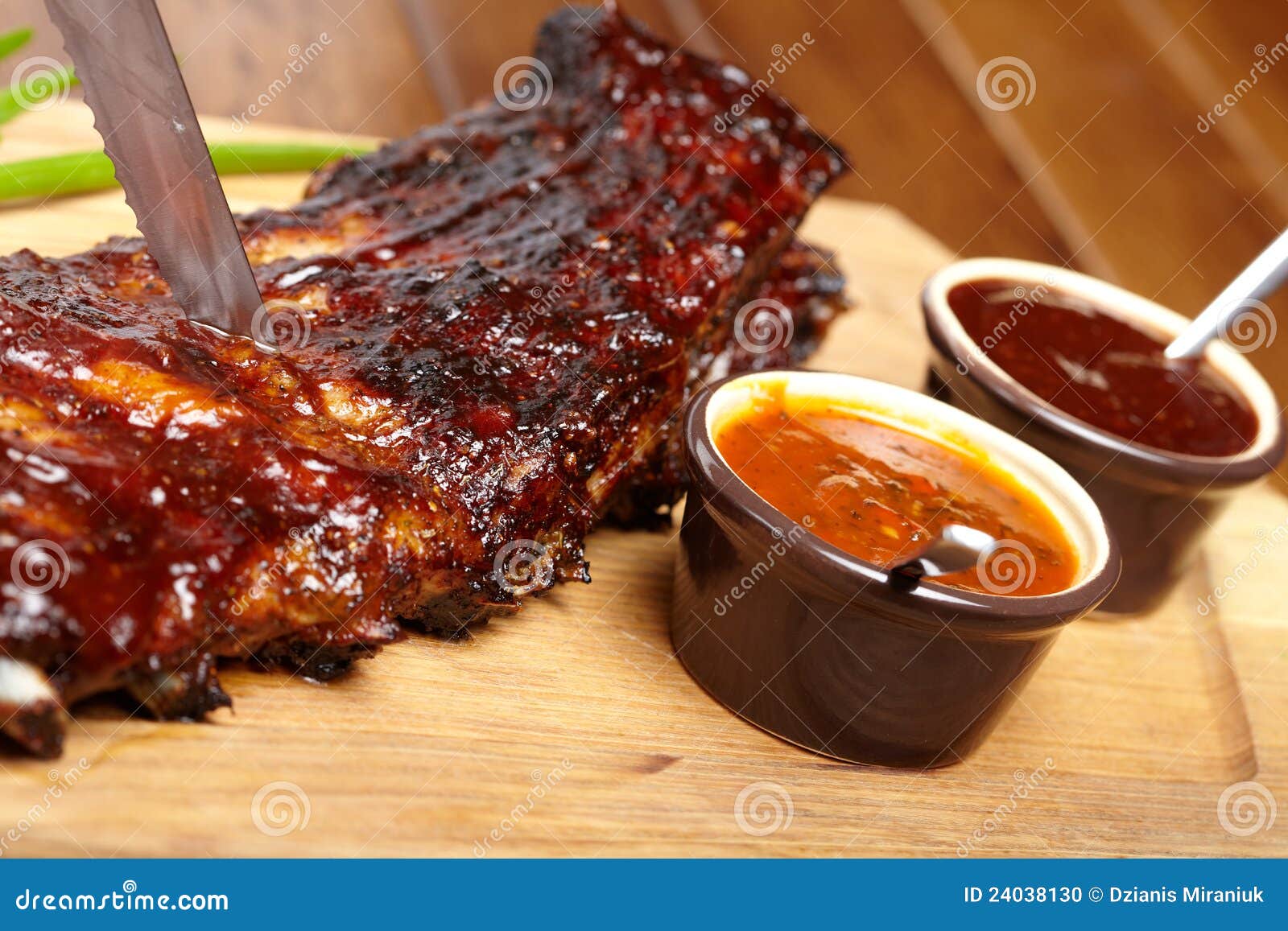 Delicious BBQ ribs stock photo. Image of ribs, grill - 24038130