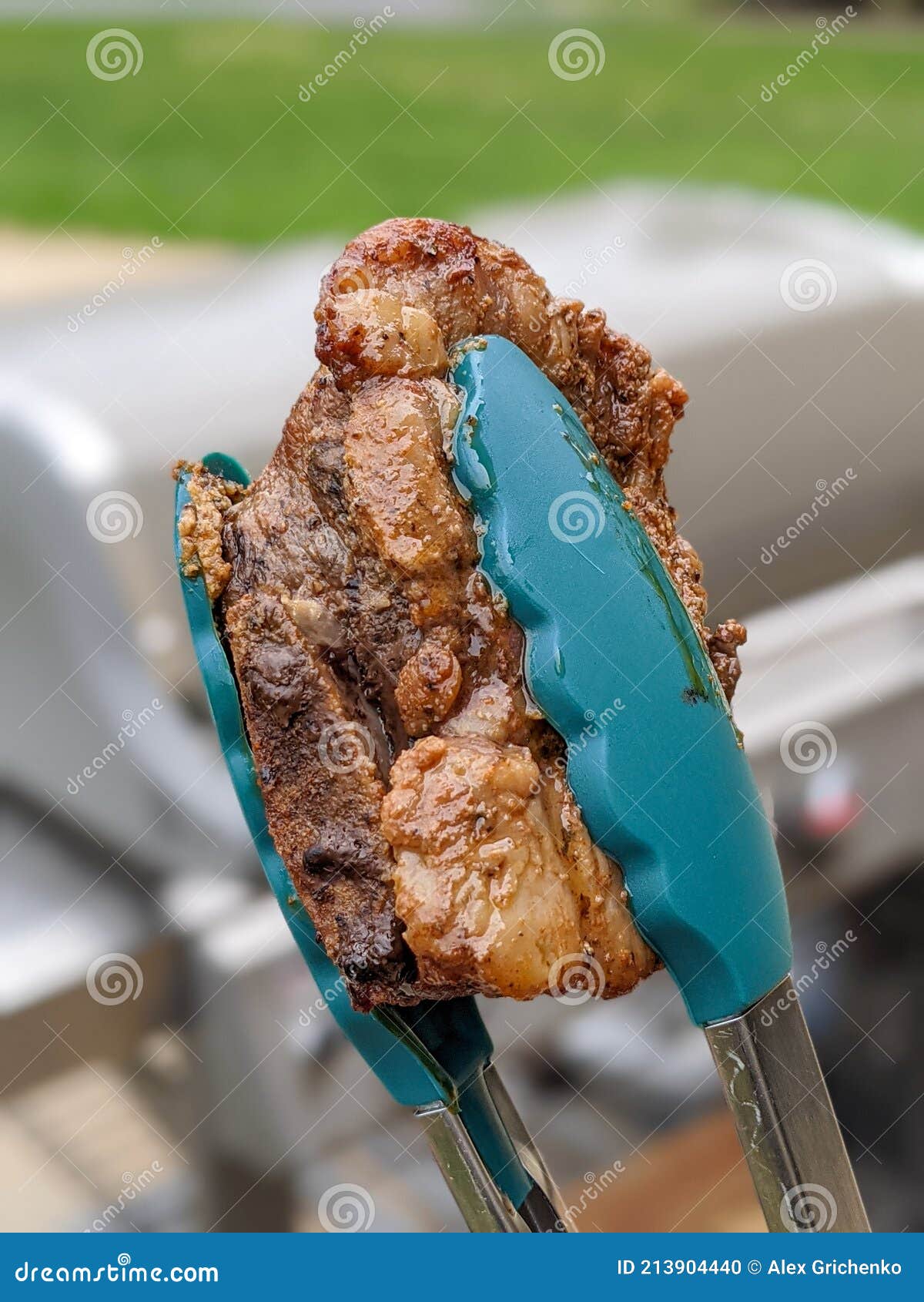 Delicious Bbq Ribs Ready To Eat Stock Photo - Image of grill, picnic ...