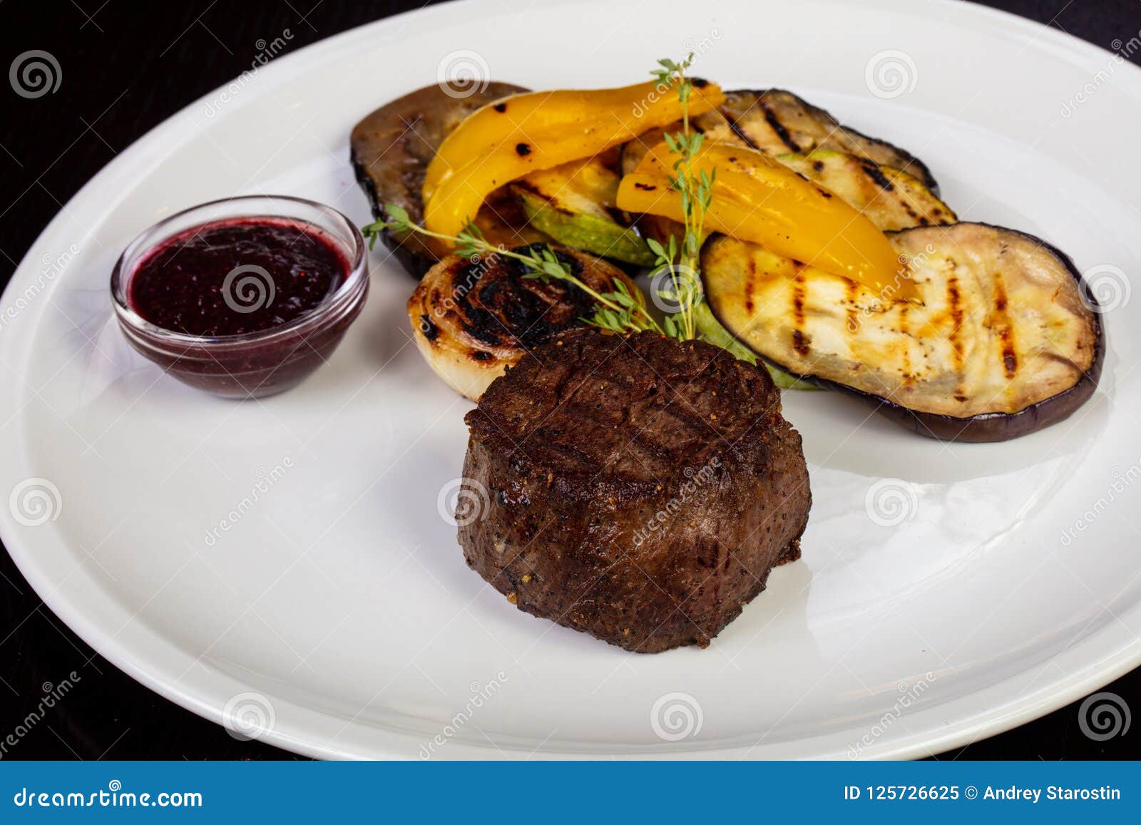 Delicious beef stake stock image. Image of steak, gourmet - 125726625