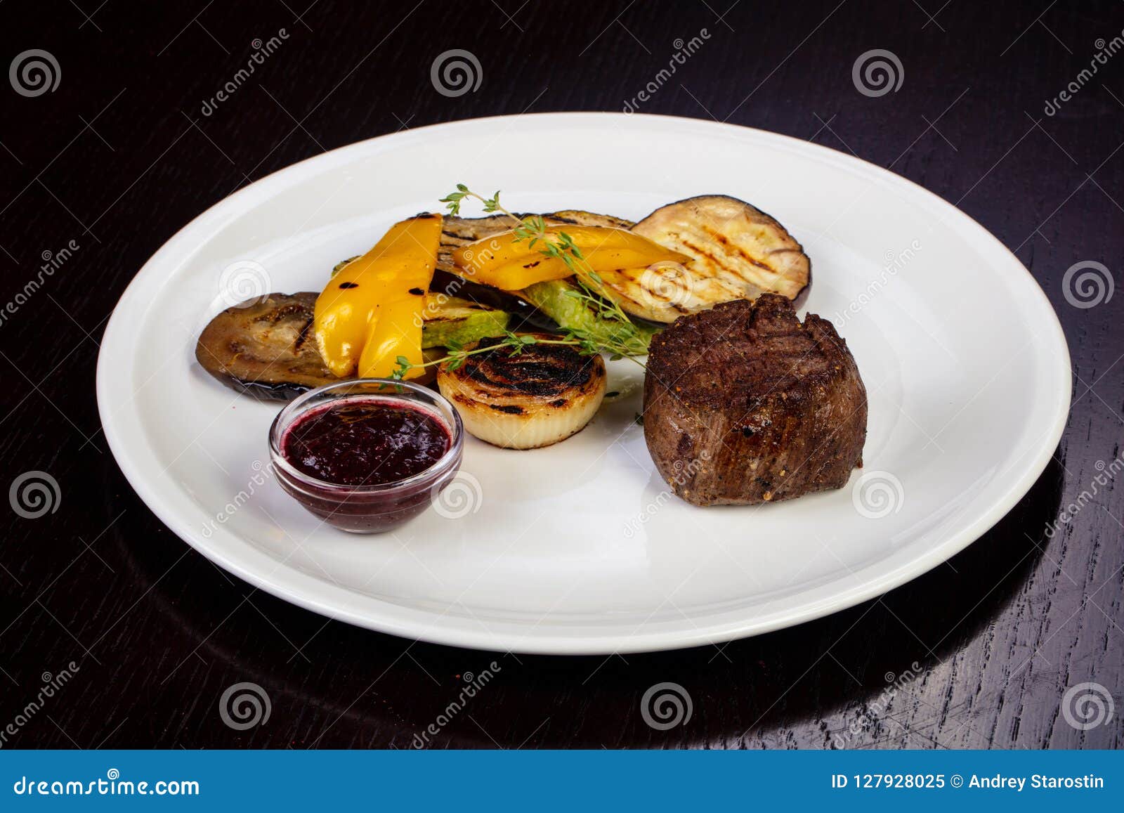 Delicious beef stake stock image. Image of restaurant - 127928025