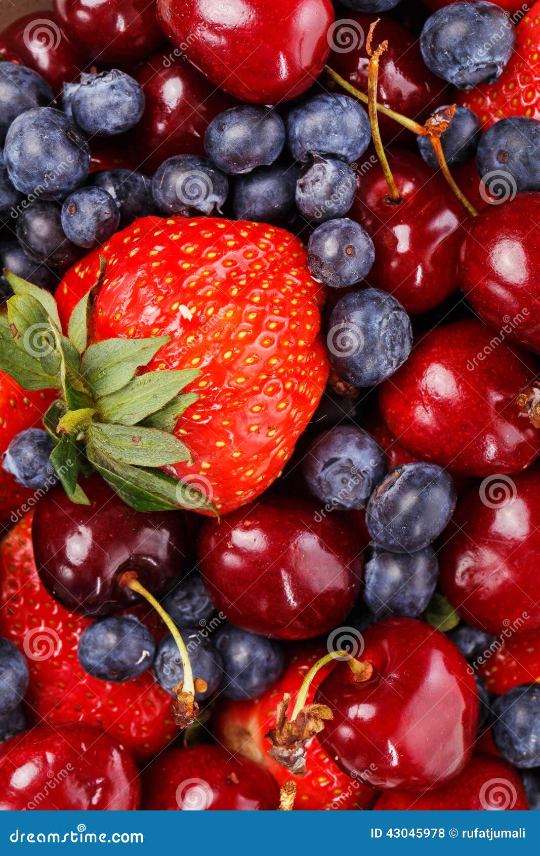 Delicious Berries on the Table Stock Photo - Image of fresh, blueberry ...