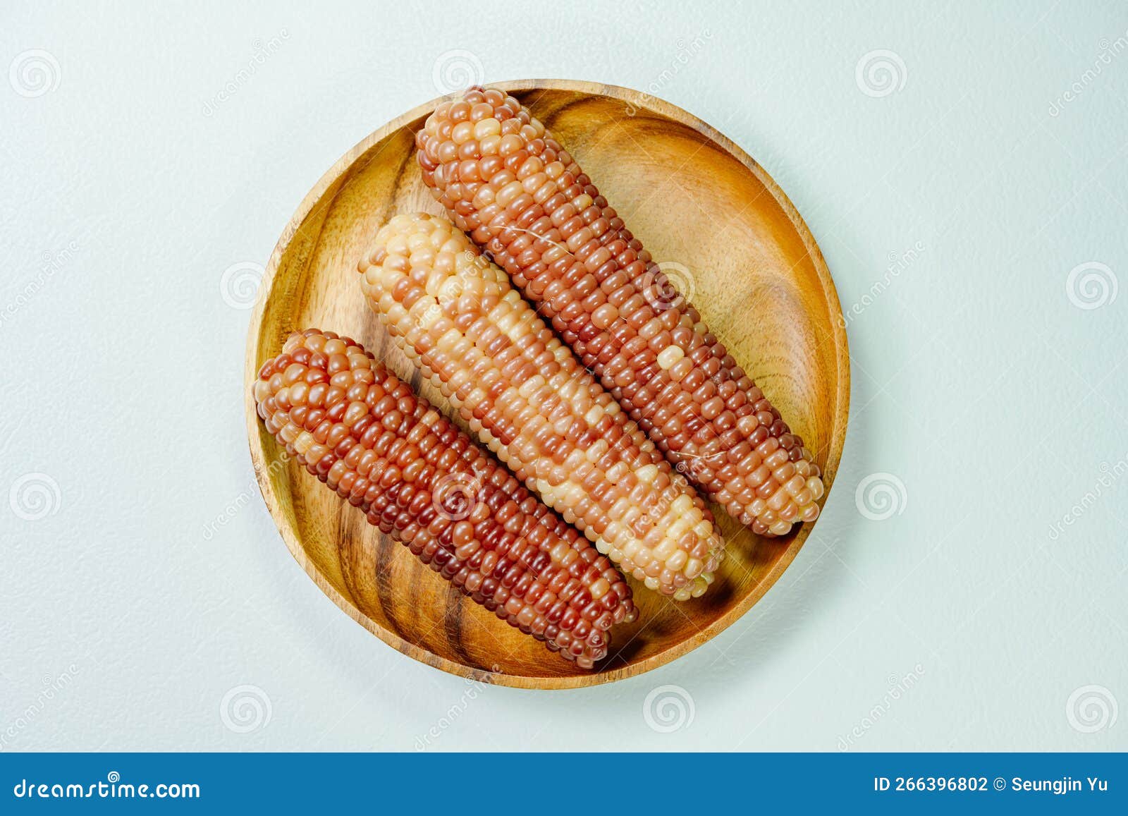 Delicious Boiled Waxy Corn Food Served on the Table Stock Photo - Image ...
