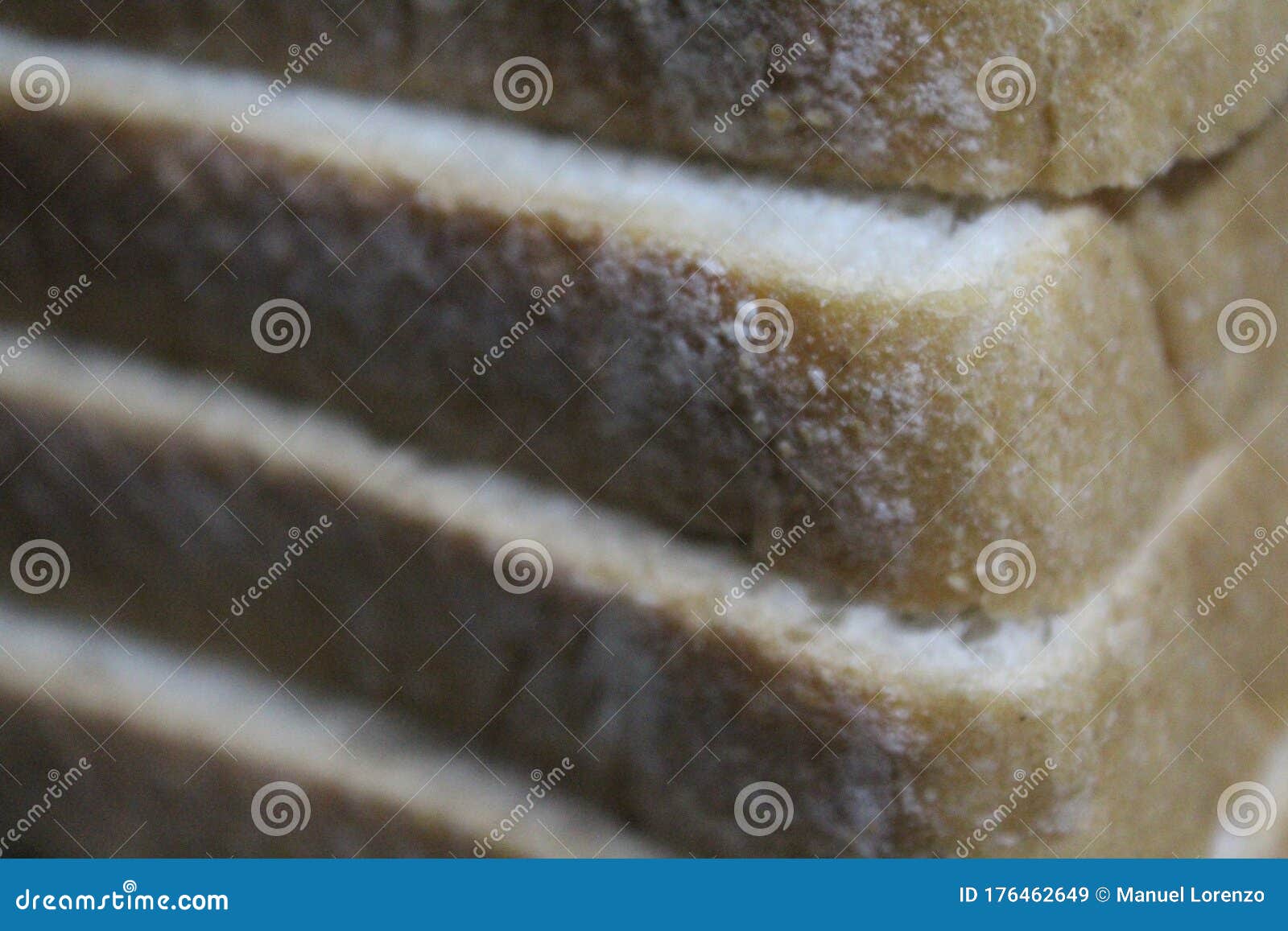 Delicious Bread for Making Desserts of Great Taste and Smell Good Stock ...