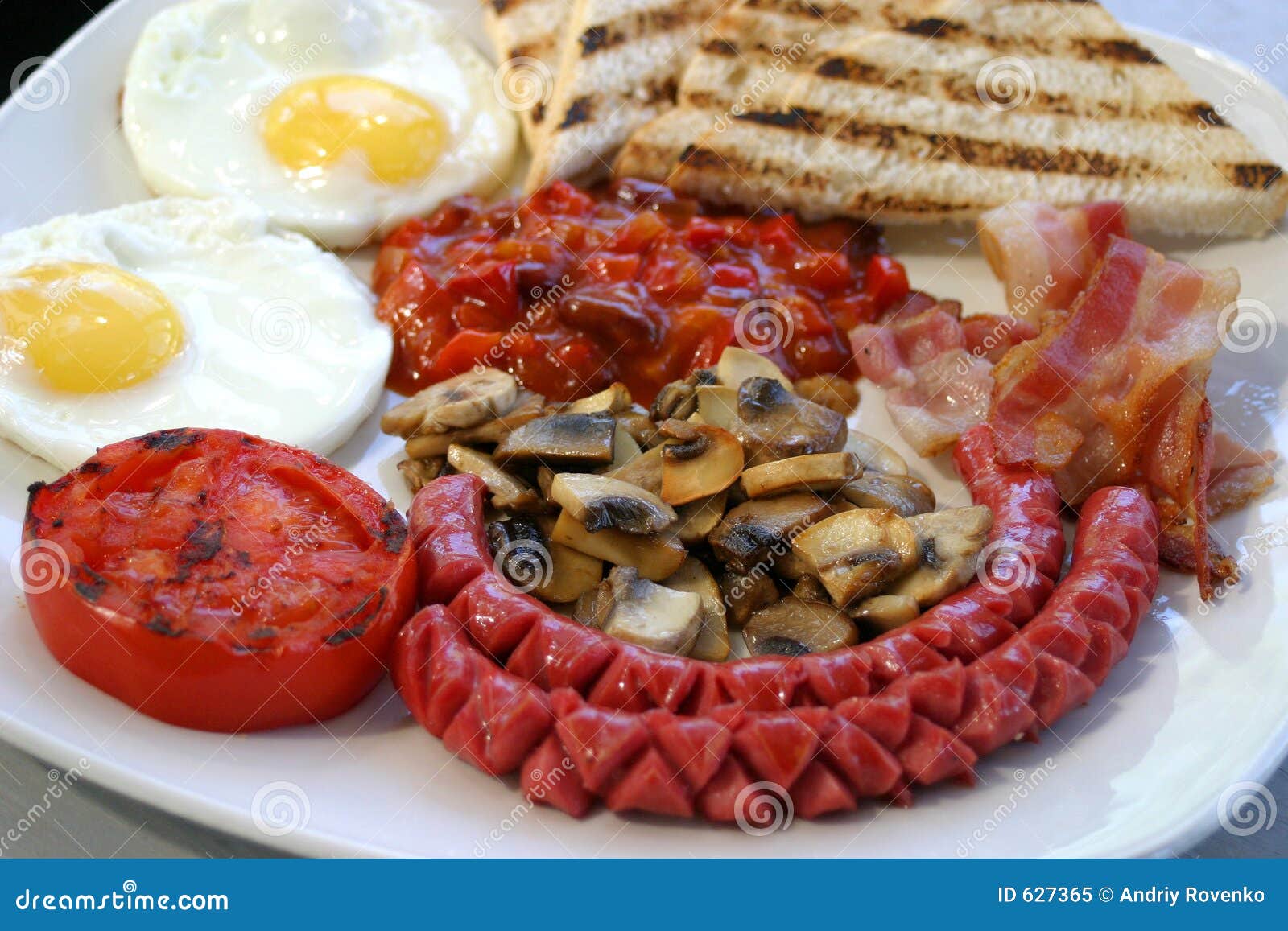 Delicious Breakfast stock image. Image of crispy, meals - 627365