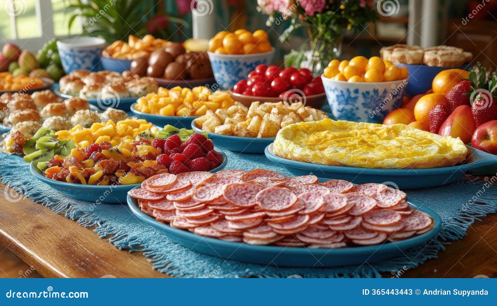 Buffet Breakfast Isolated Cartoon Vector Illustrations. | CartoonDealer ...