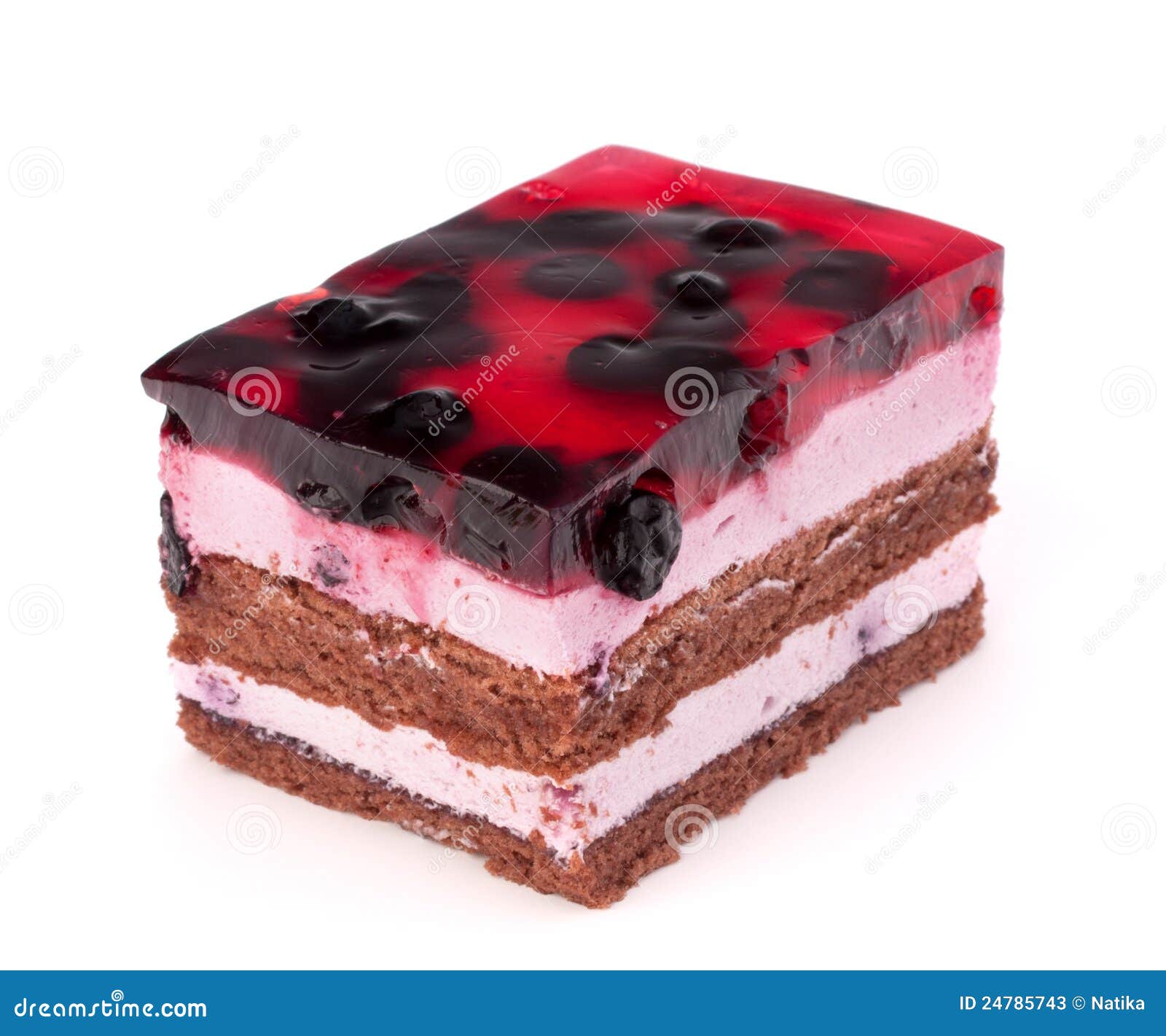 Delicious cake piece stock image. Image of junkfood, dessert - 24785743