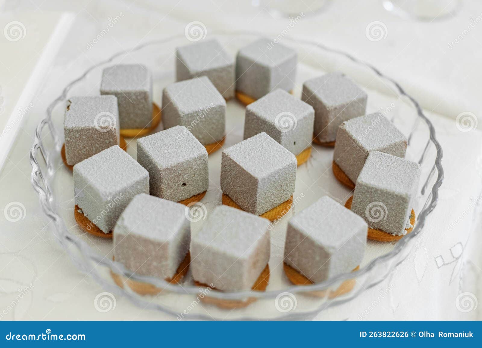 Delicious Cakes on Table. Concept for Event, Celebration and Banquet ...