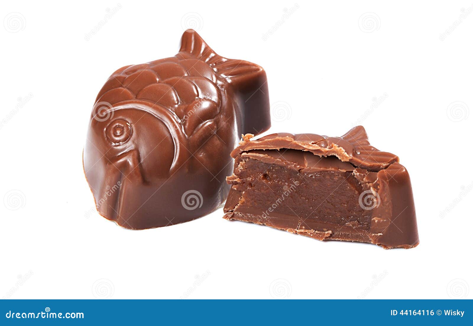 Delicious Candy Cane in Shape of Fish Stock Photo - Image of dark ...