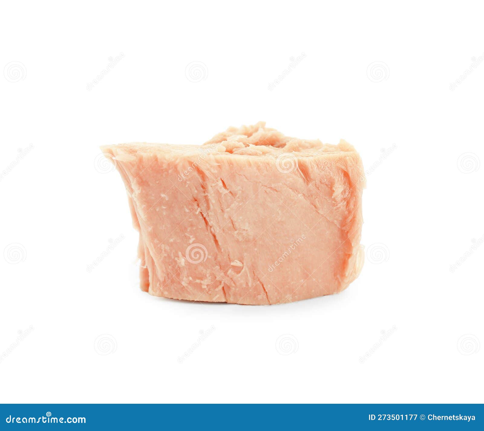 Delicious Canned Tuna Chunk Isolated on White Stock Image - Image of ...