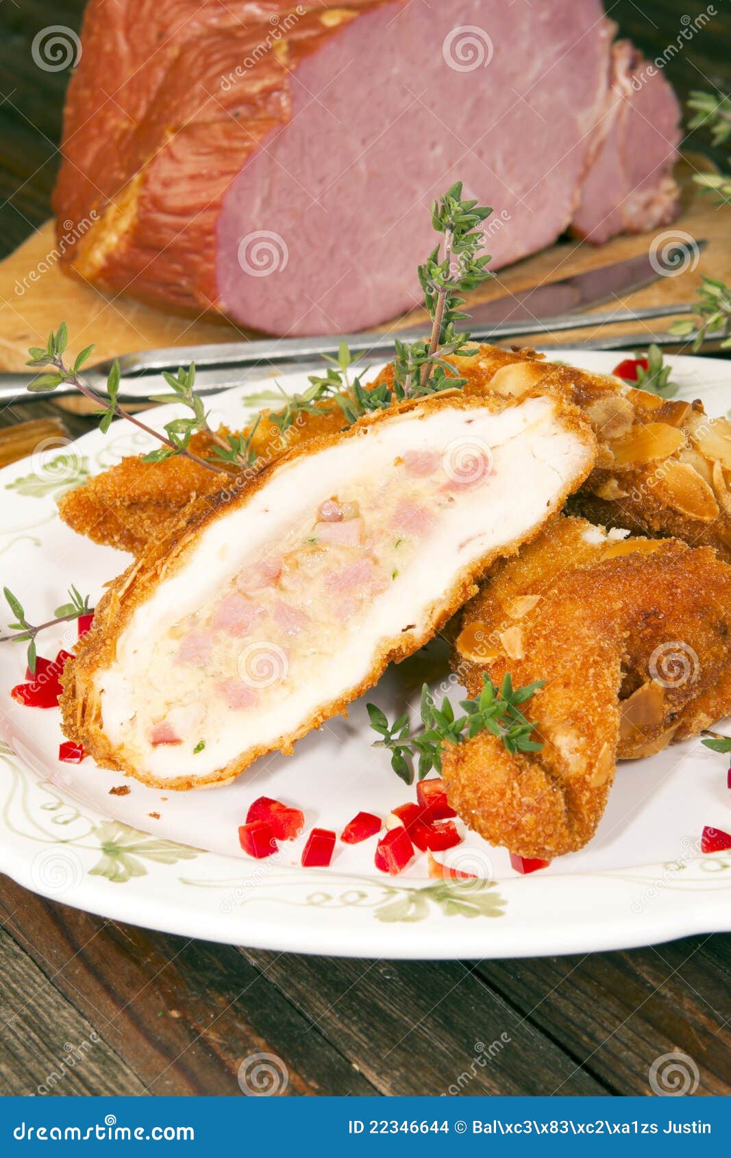 Delicious chicken. stock photo. Image of cooking, dinner - 22346644