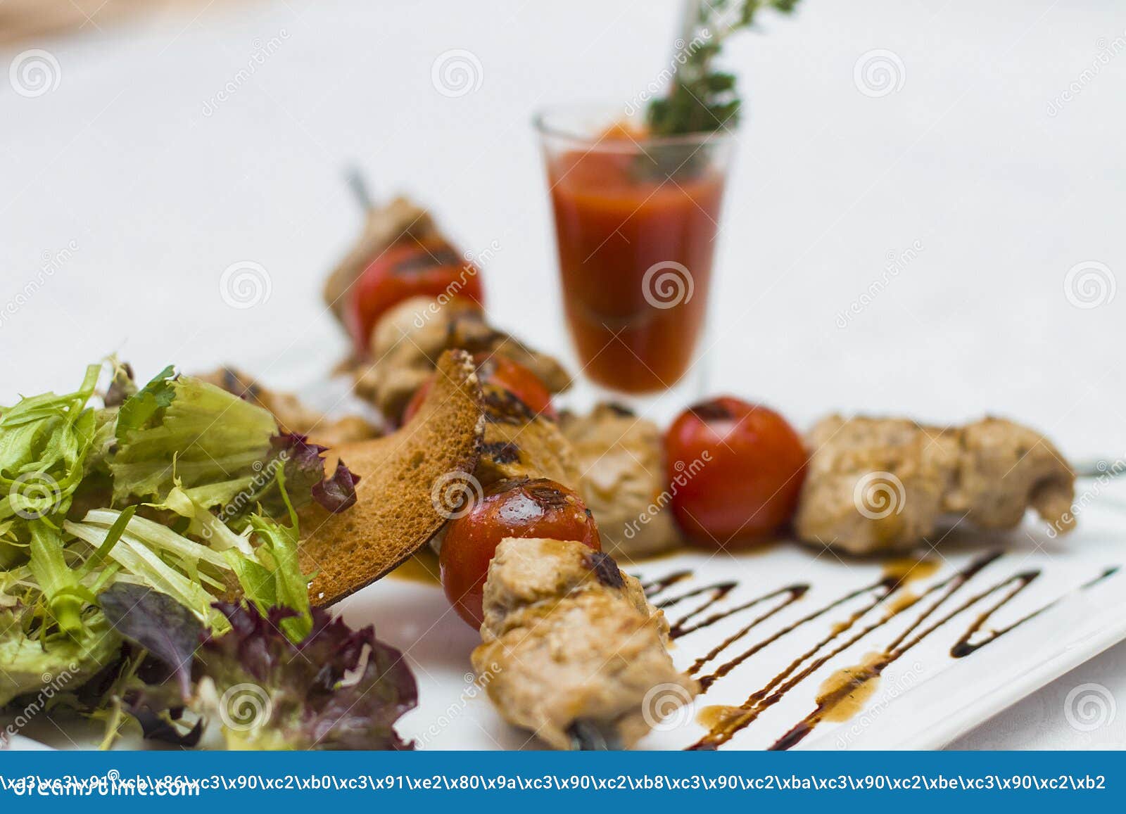 Delicious Chicken kebabs stock photo. Image of ingredients - 39273082