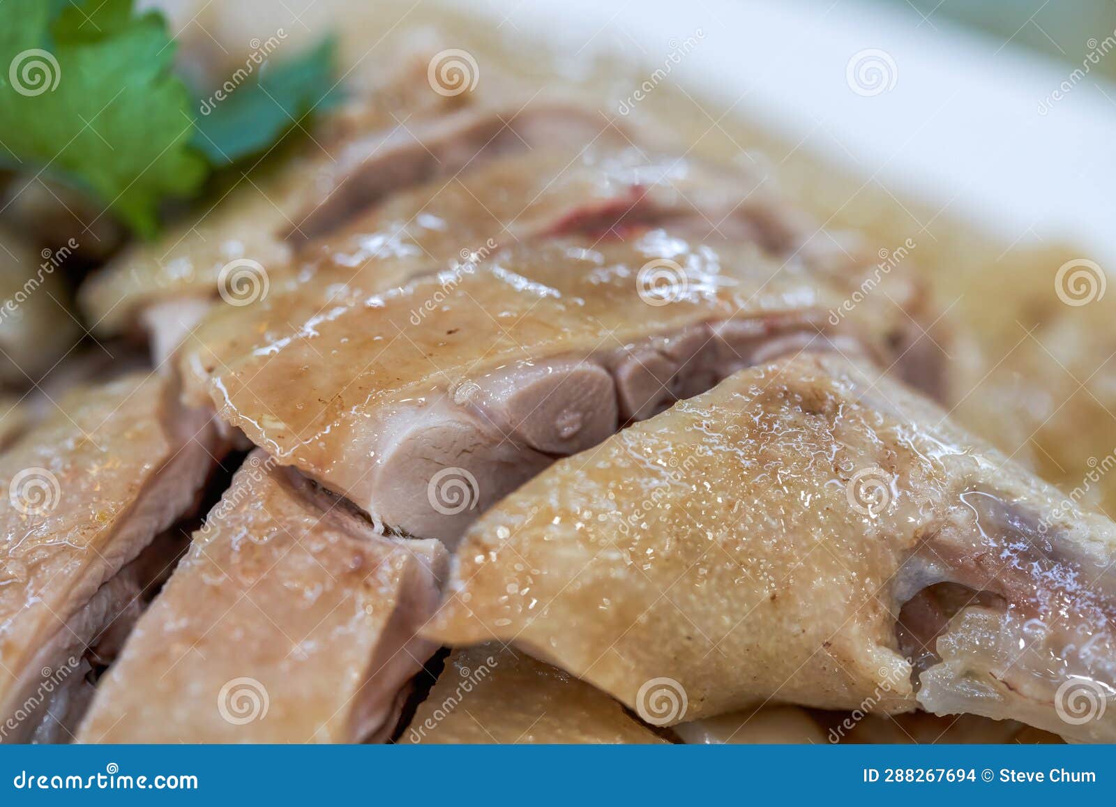 A Delicious Chinese Dish, Boiled Duck Stock Photo - Image of water ...