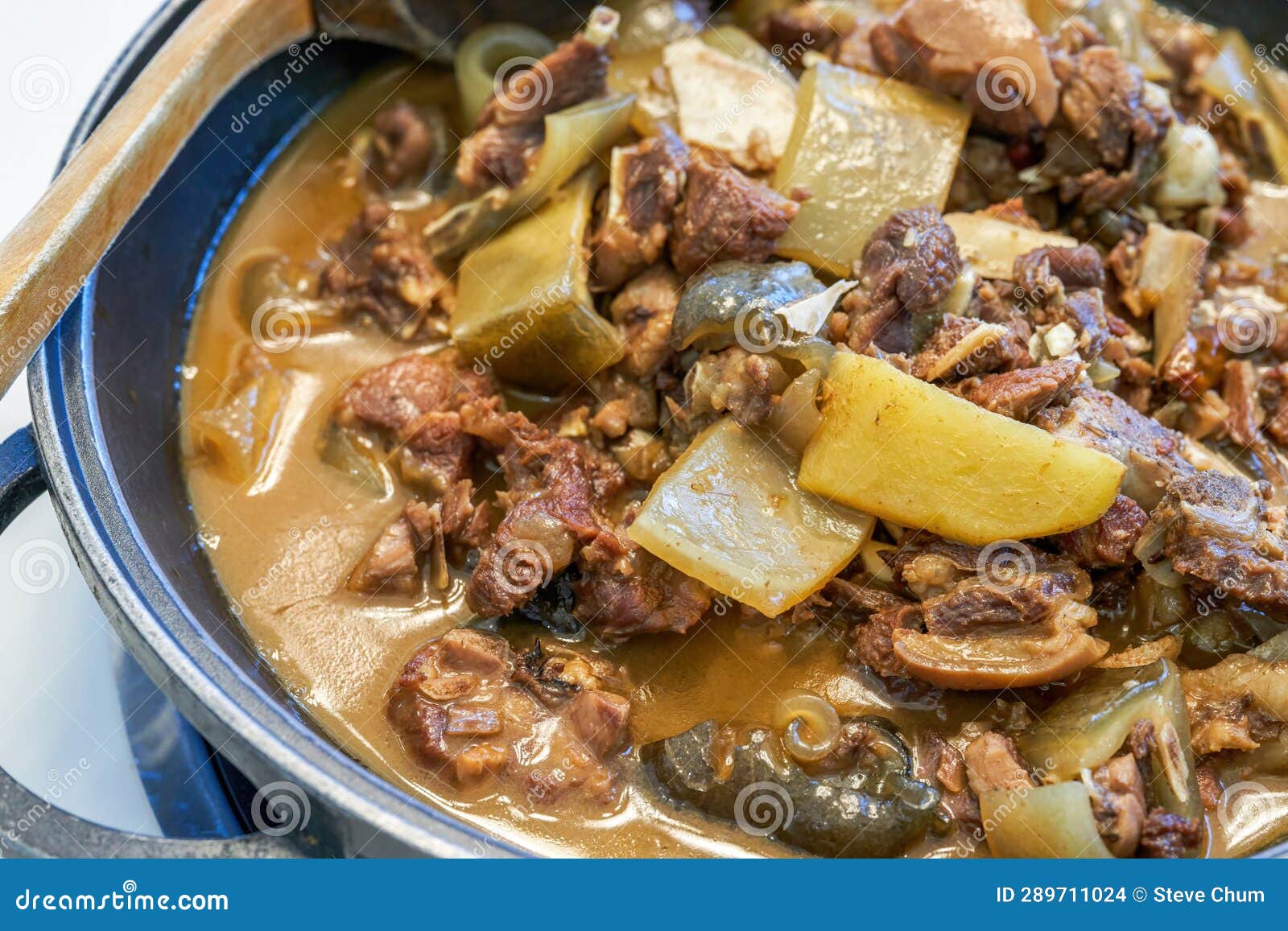 A Delicious Chinese Dish, Braised Turtle in Fragrant Sauce Stock Photo ...