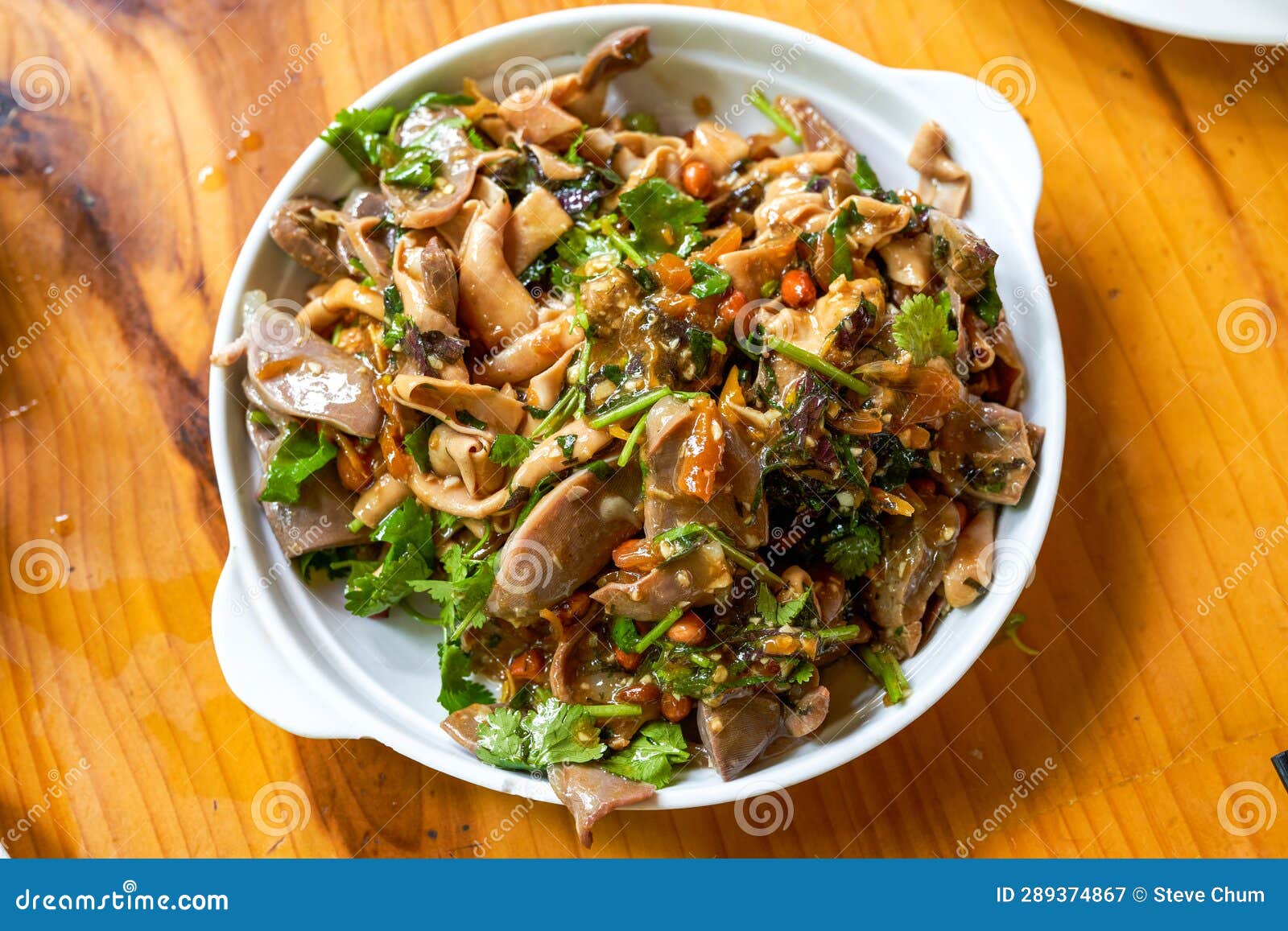 A Delicious Chinese Dish, Cold Goose Innards Stock Image - Image of ...