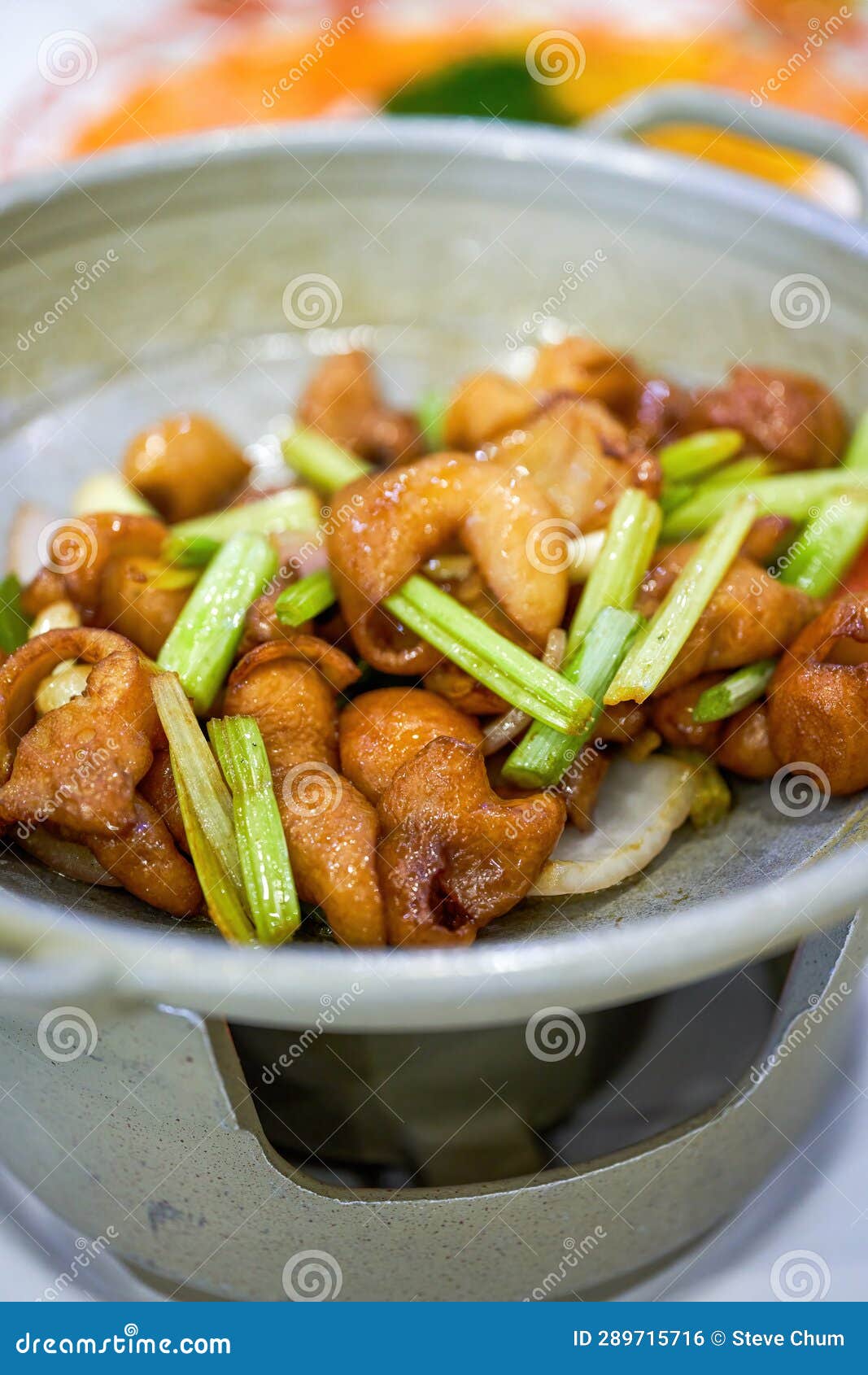 A Delicious Chinese Dish, Fried Pork Intestines Stock Photo - Image of ...
