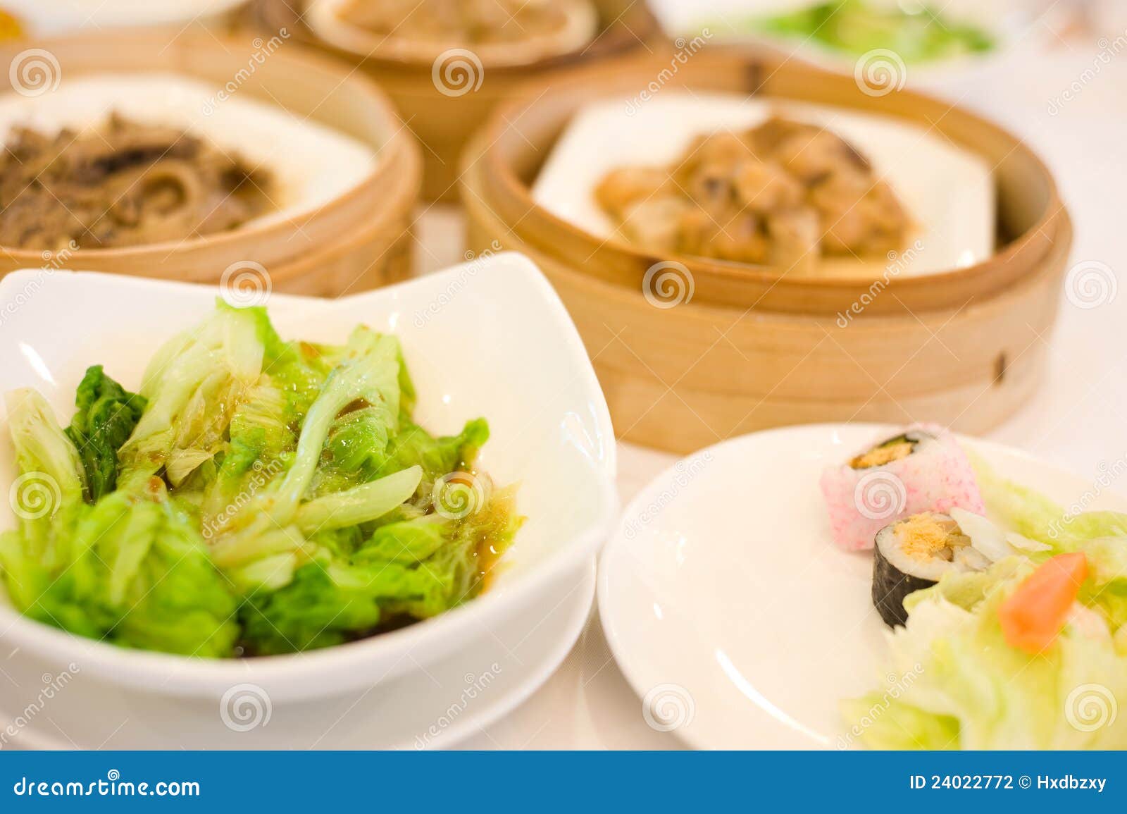 Delicious Chinese food stock photo. Image of lettuce - 24022772