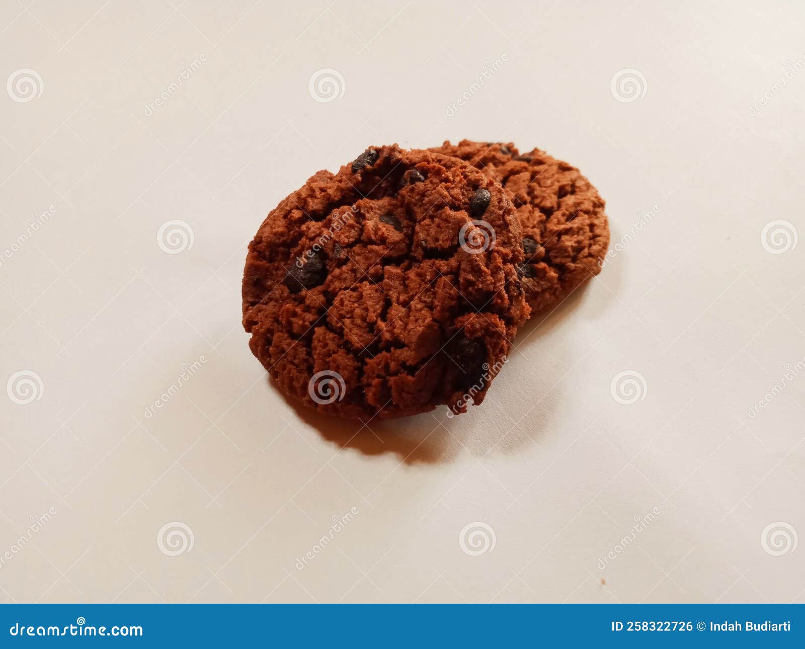 Delicious Choco Cookies with Choco Cips Stock Photo - Image of chips ...